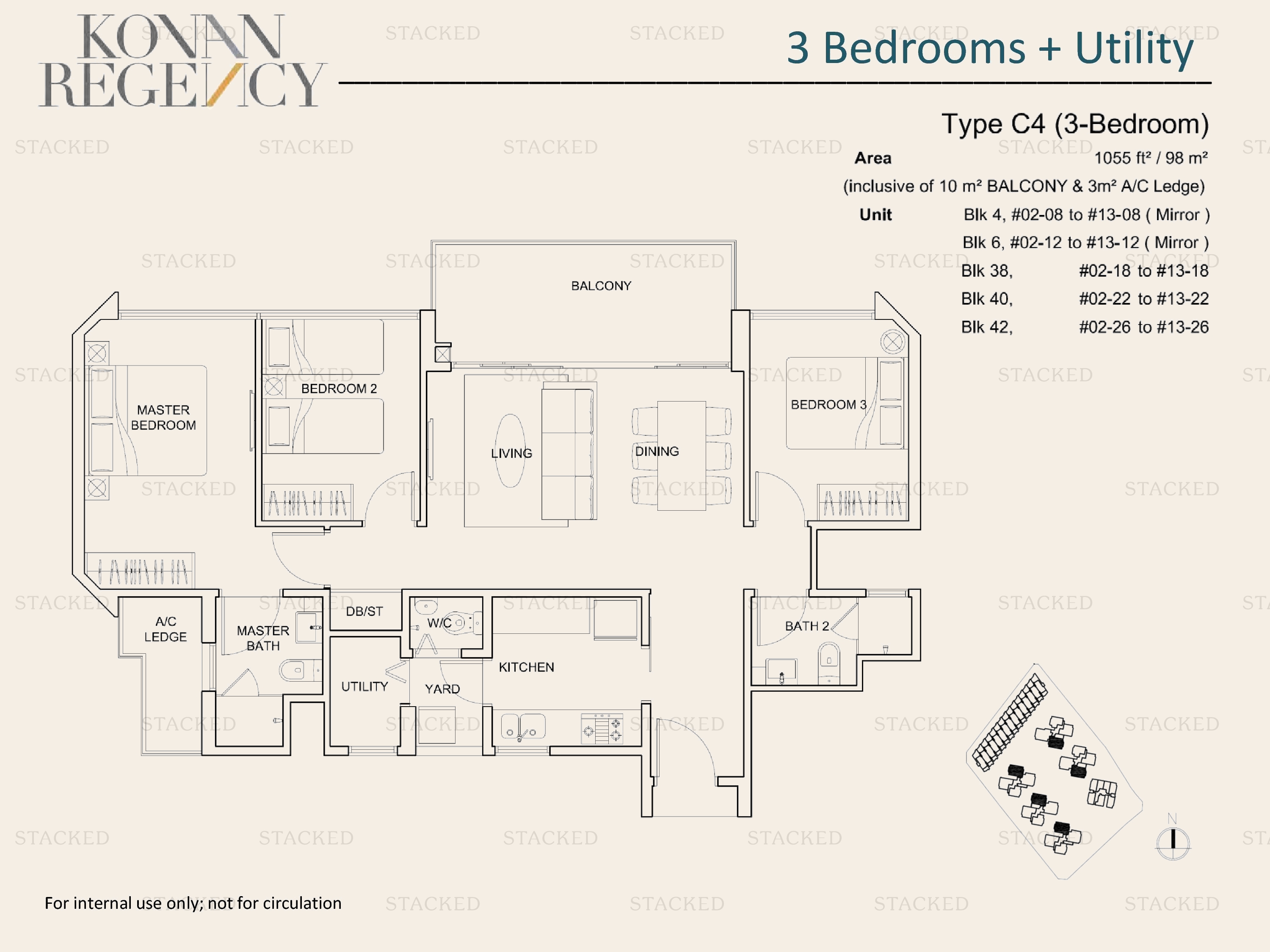 Stacked homes - Kovan Regency Singapore Condo Floor Plans, Images And ...