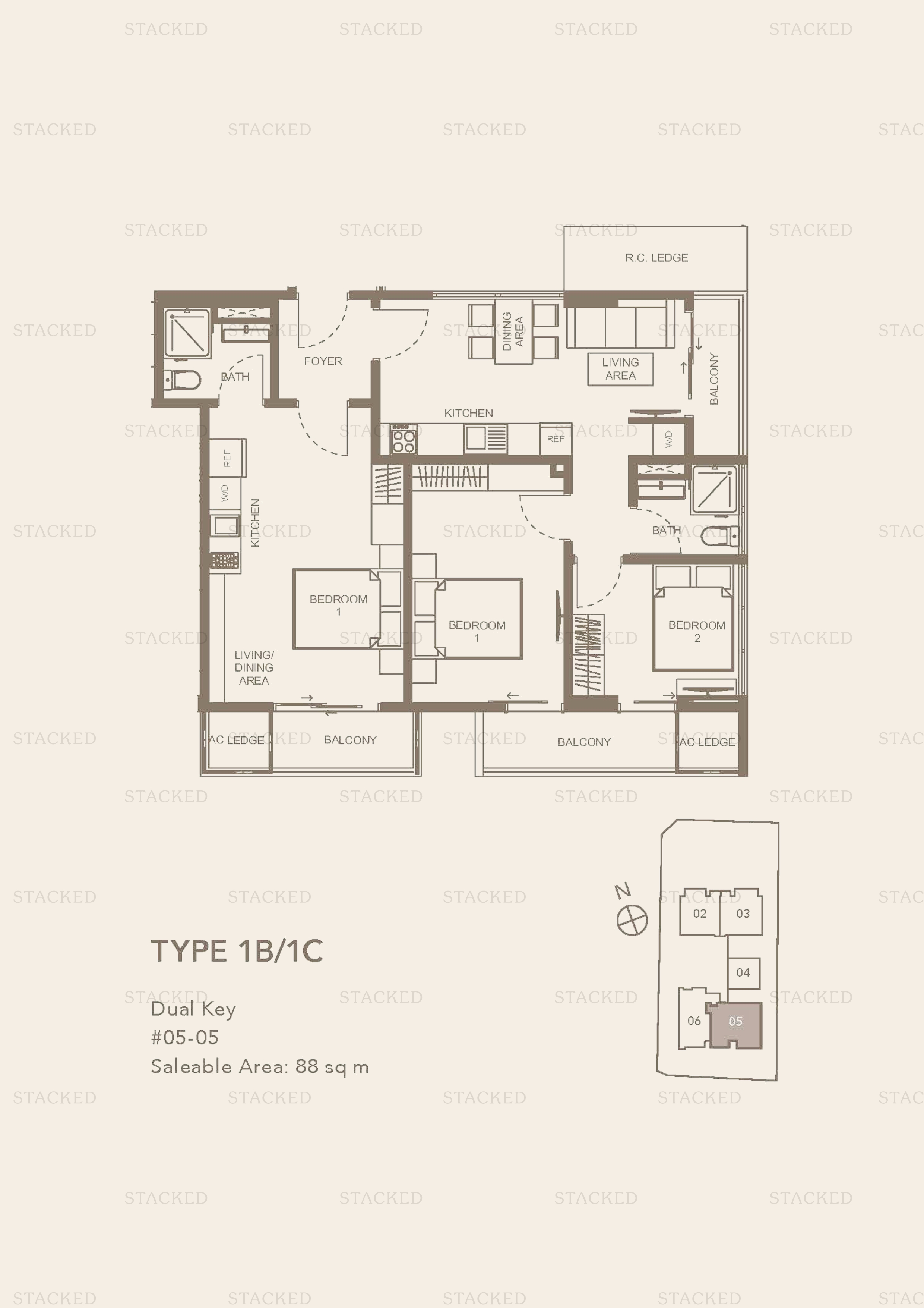 Stacked homes - Liiv Residences Singapore Condo Floor Plans, Images And ...