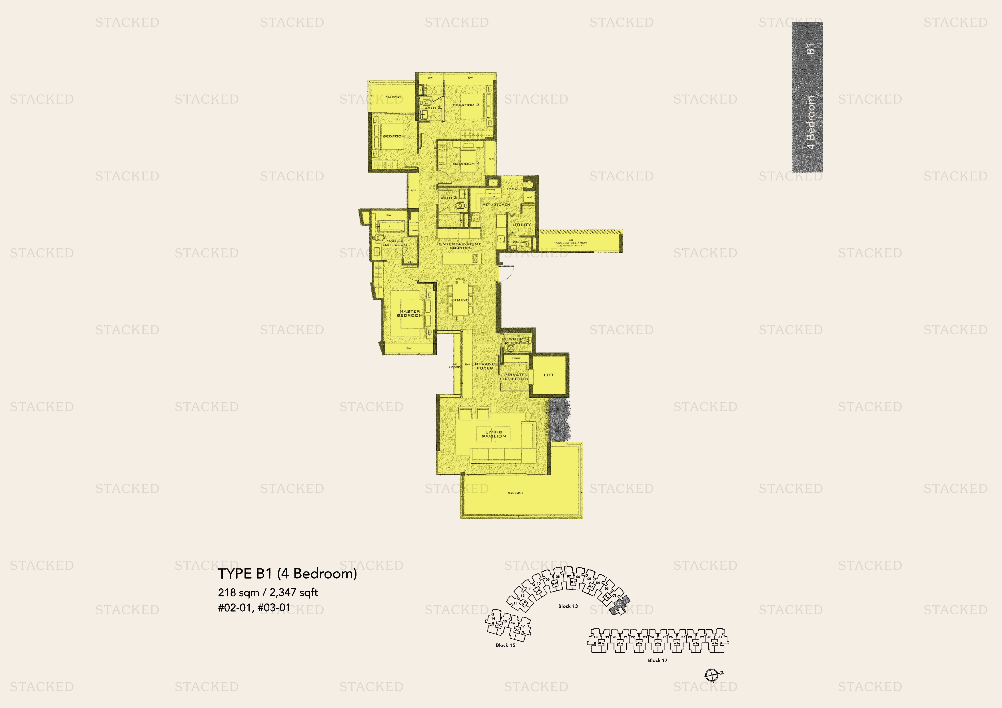Stacked homes - Marina Collection Singapore Condo Floor Plans, Images ...