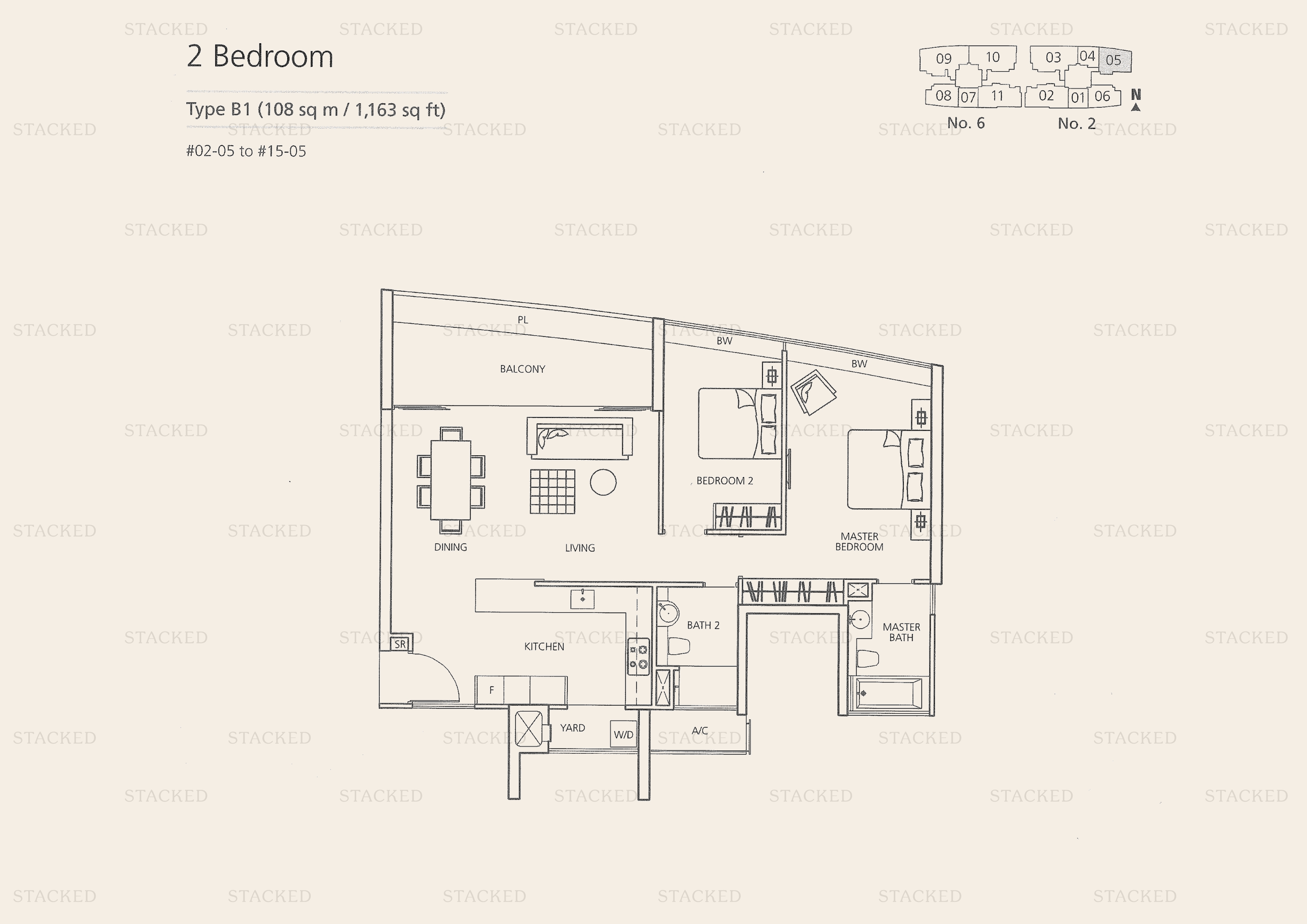Stacked homes - Martin Place Residences Singapore Condo Floor Plans ...