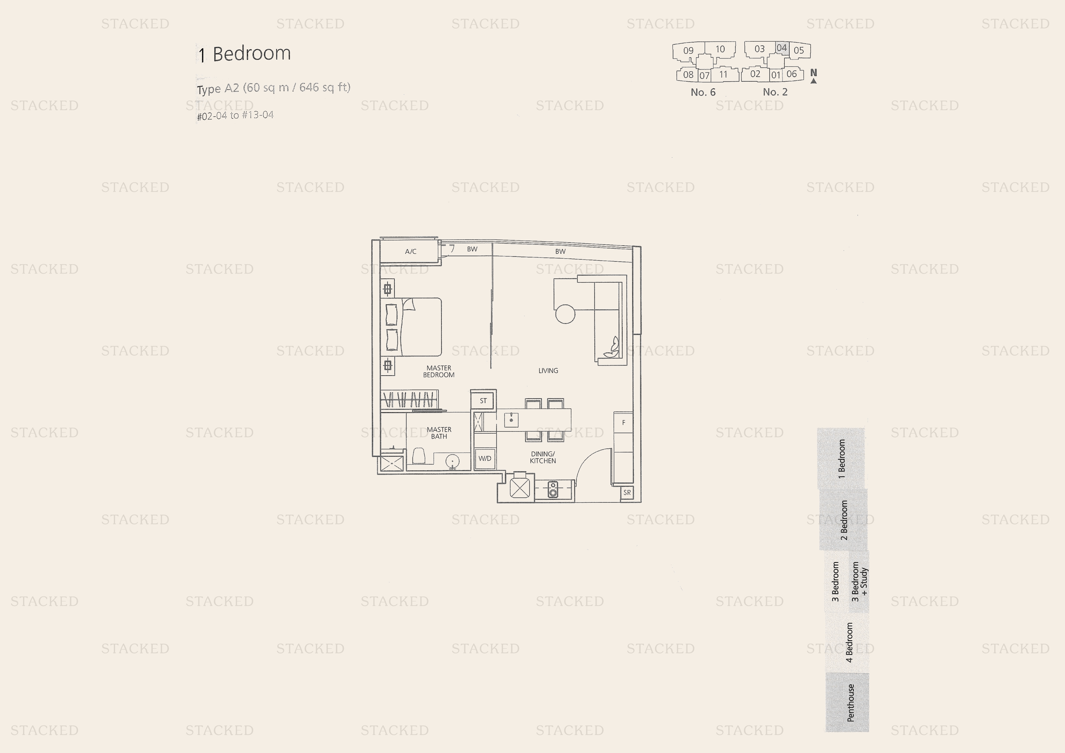 Stacked homes - Martin Place Residences Singapore Condo Floor Plans ...