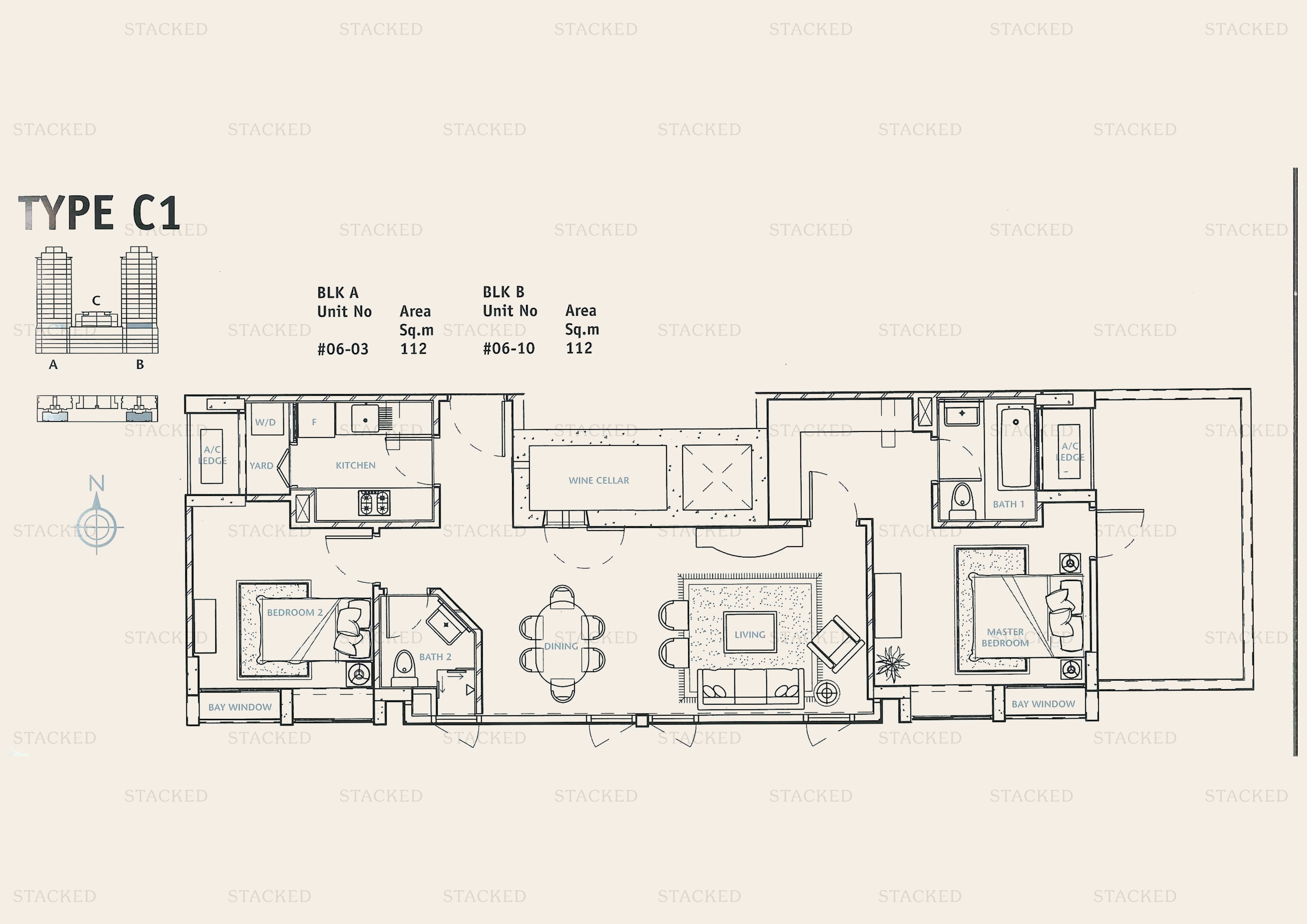 Stacked homes - Mill Point Singapore Condo Floor Plans, Images And ...