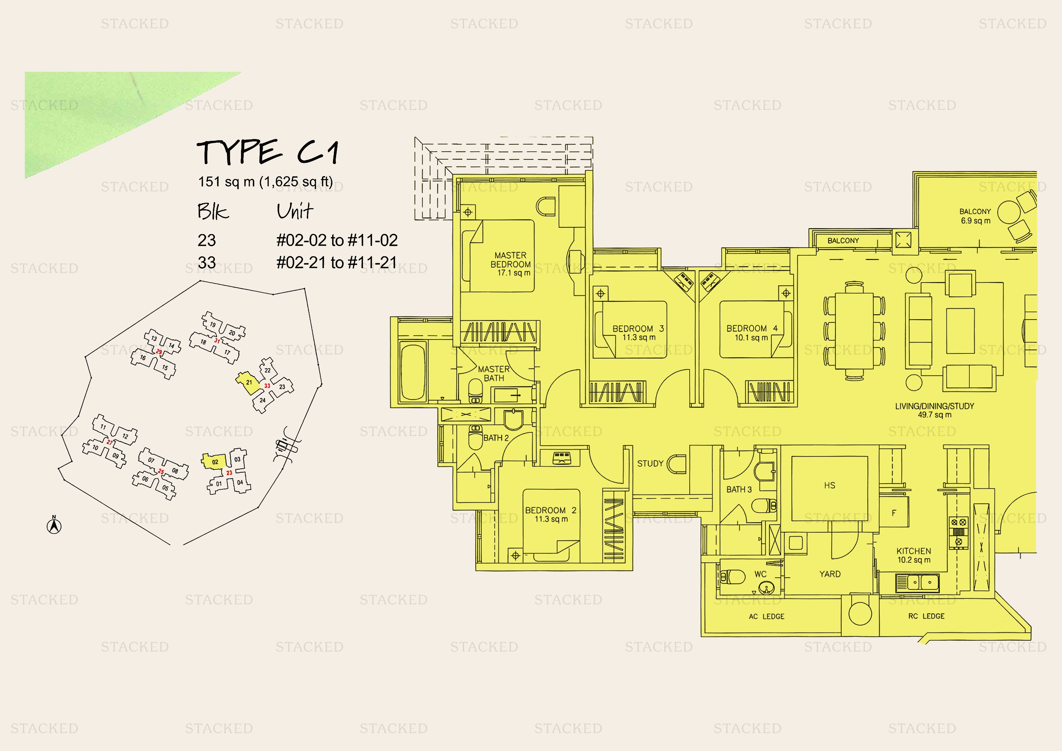 Stacked homes - Monterey Park Condominium Singapore Condo Floor Plans ...