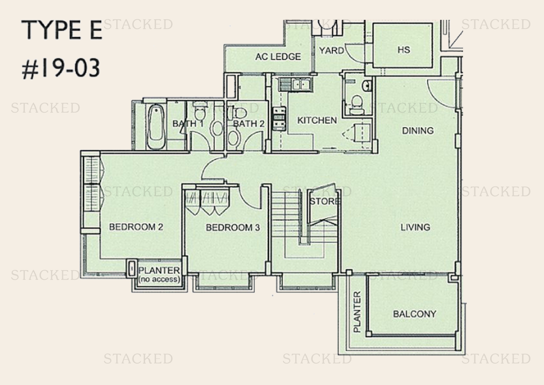 Stacked homes - Moonstone Residences Singapore Condo Floor Plans ...