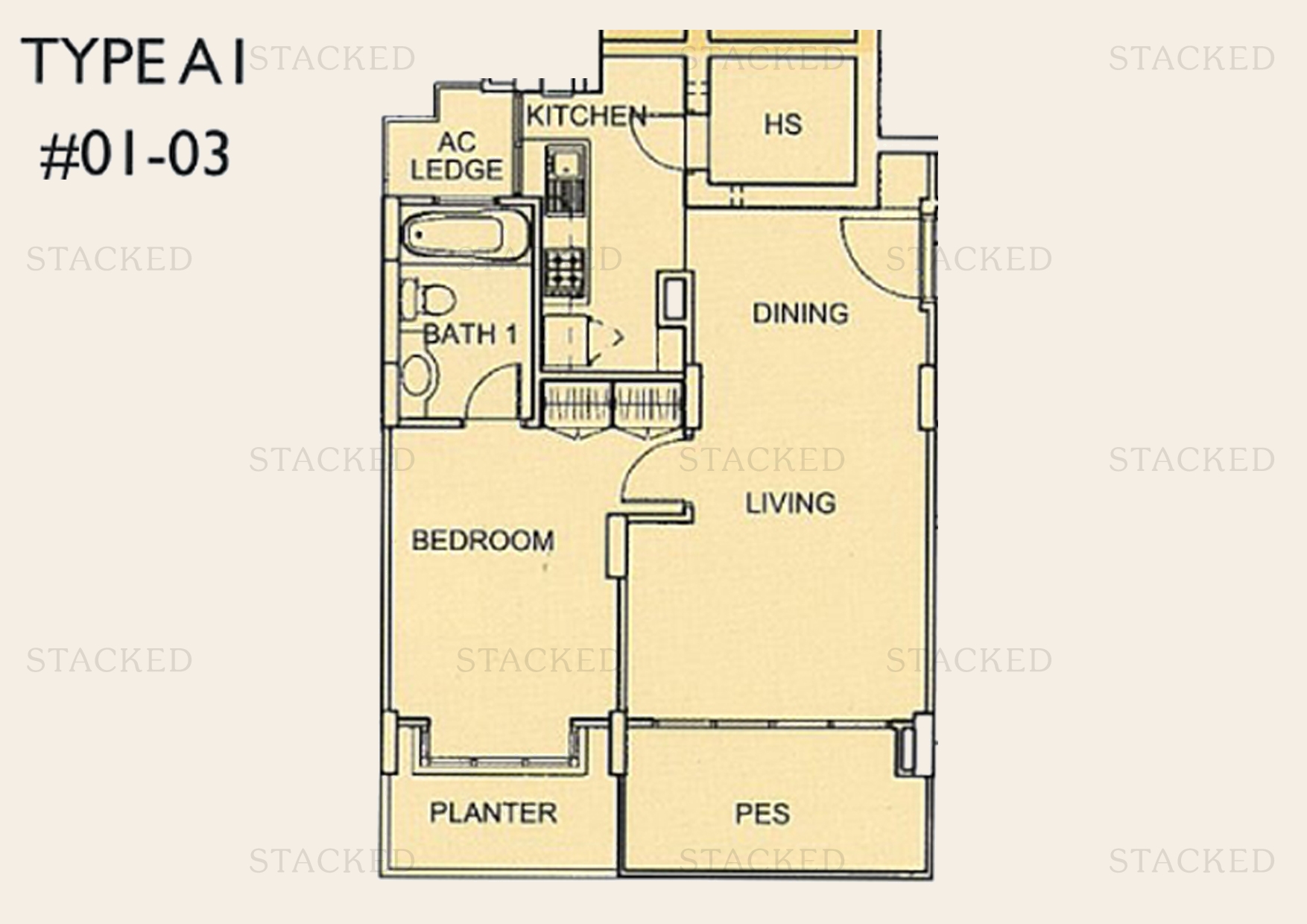 Stacked homes - Moonstone Residences Singapore Condo Floor Plans ...