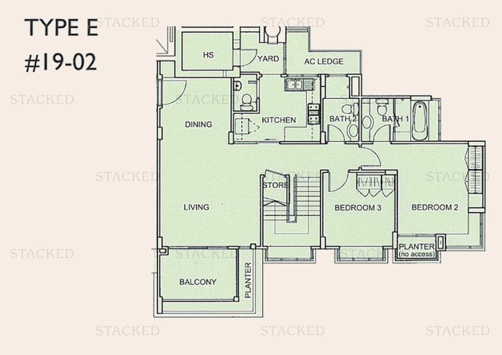 Stacked homes - Moonstone Residences Singapore Condo Floor Plans ...