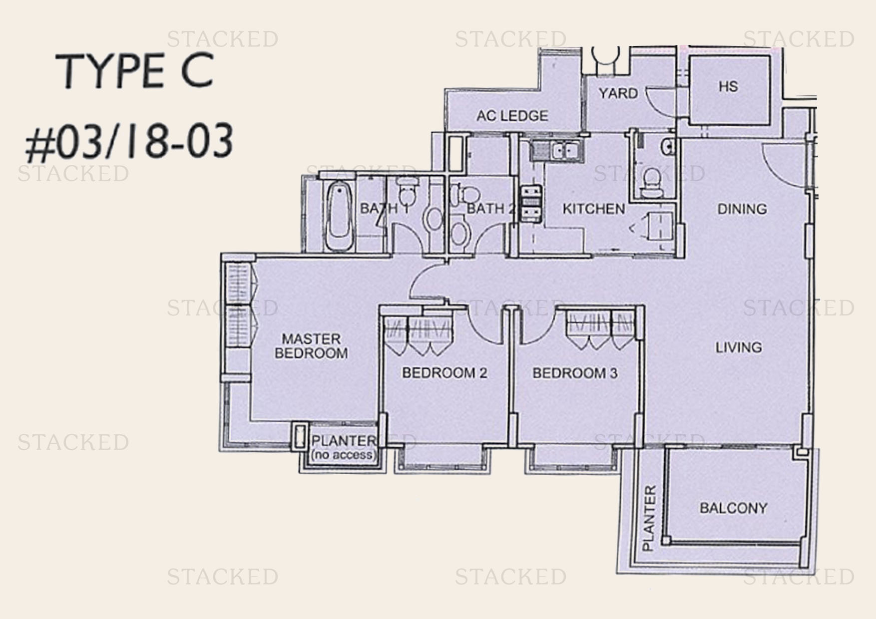 Stacked homes - Moonstone Residences Singapore Condo Floor Plans ...