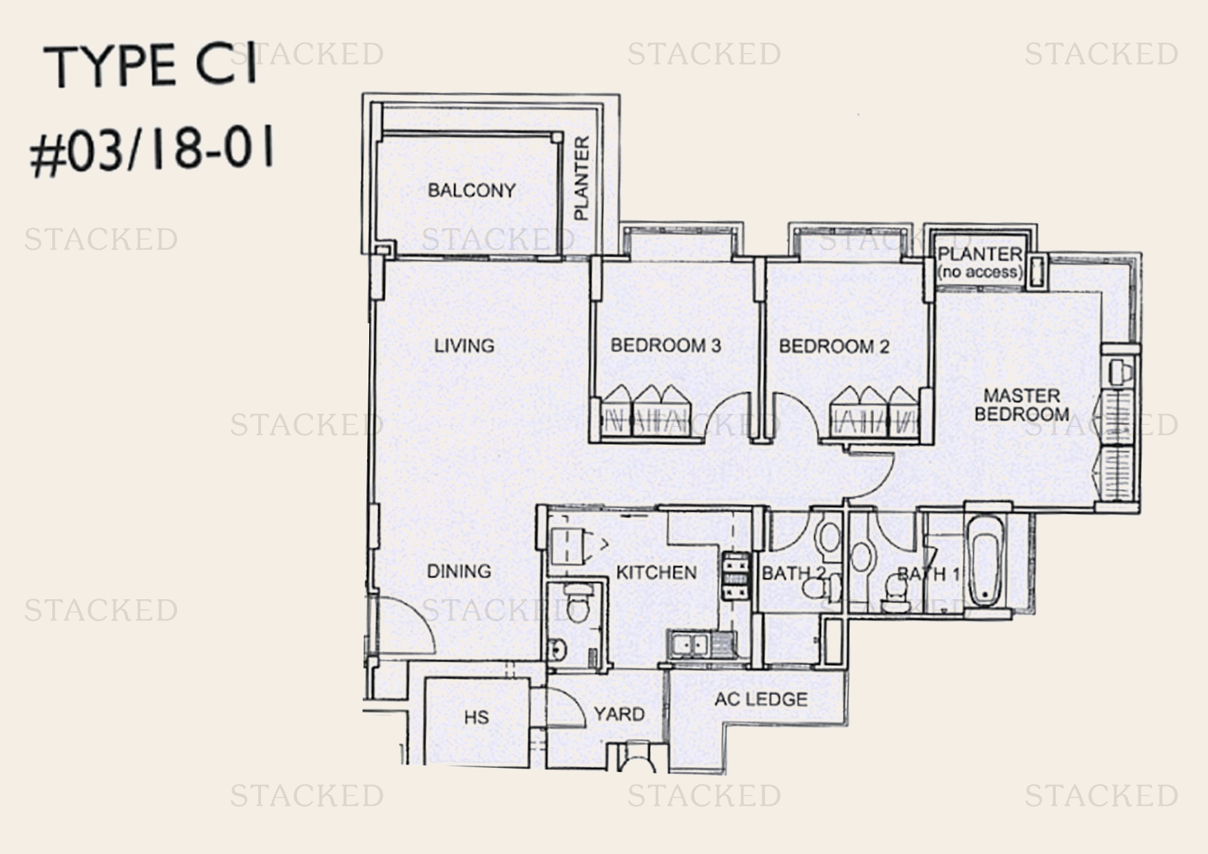 Stacked homes - Moonstone Residences Singapore Condo Floor Plans ...