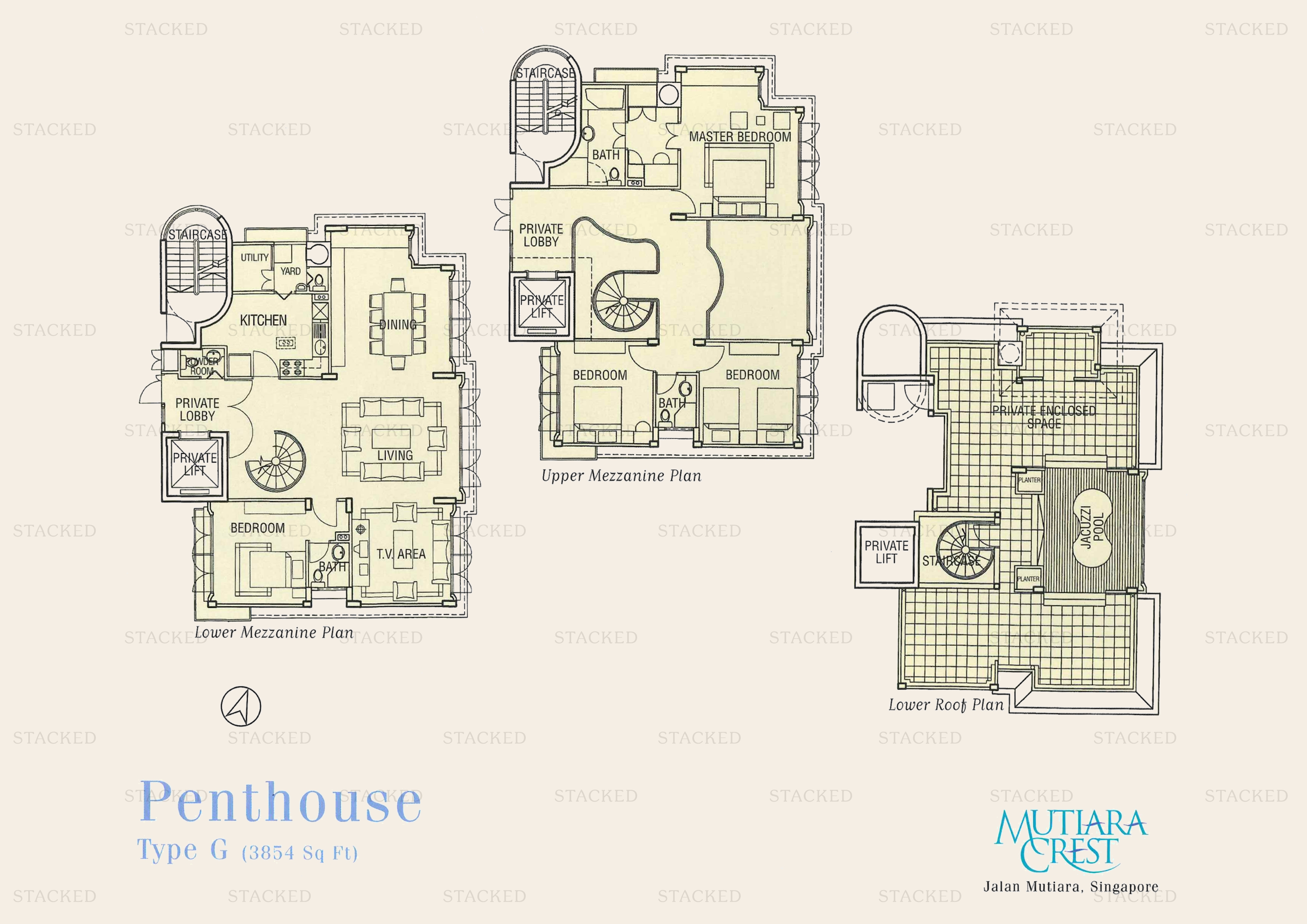 Stacked homes - Mutiara Crest Singapore Condo Floor Plans, Images And ...