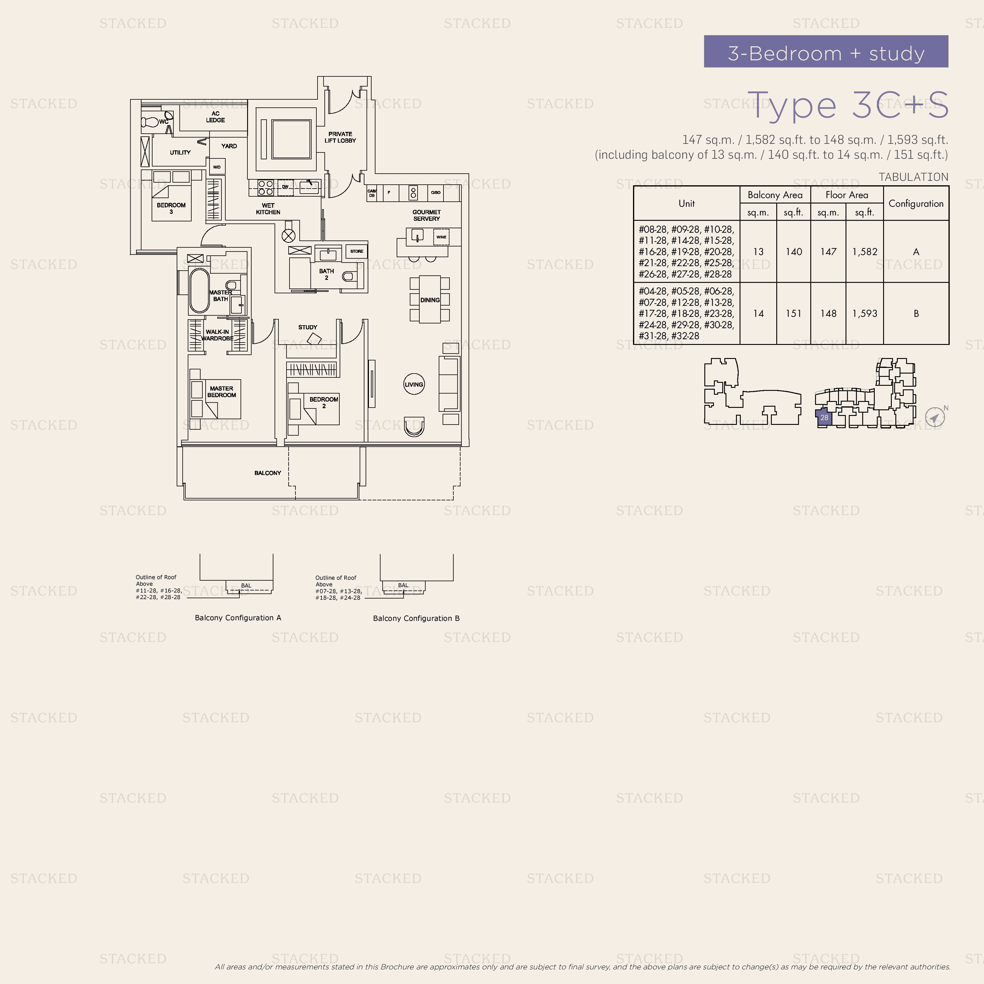 Stacked homes - Marina One Residences Singapore Condo Floor Plans ...