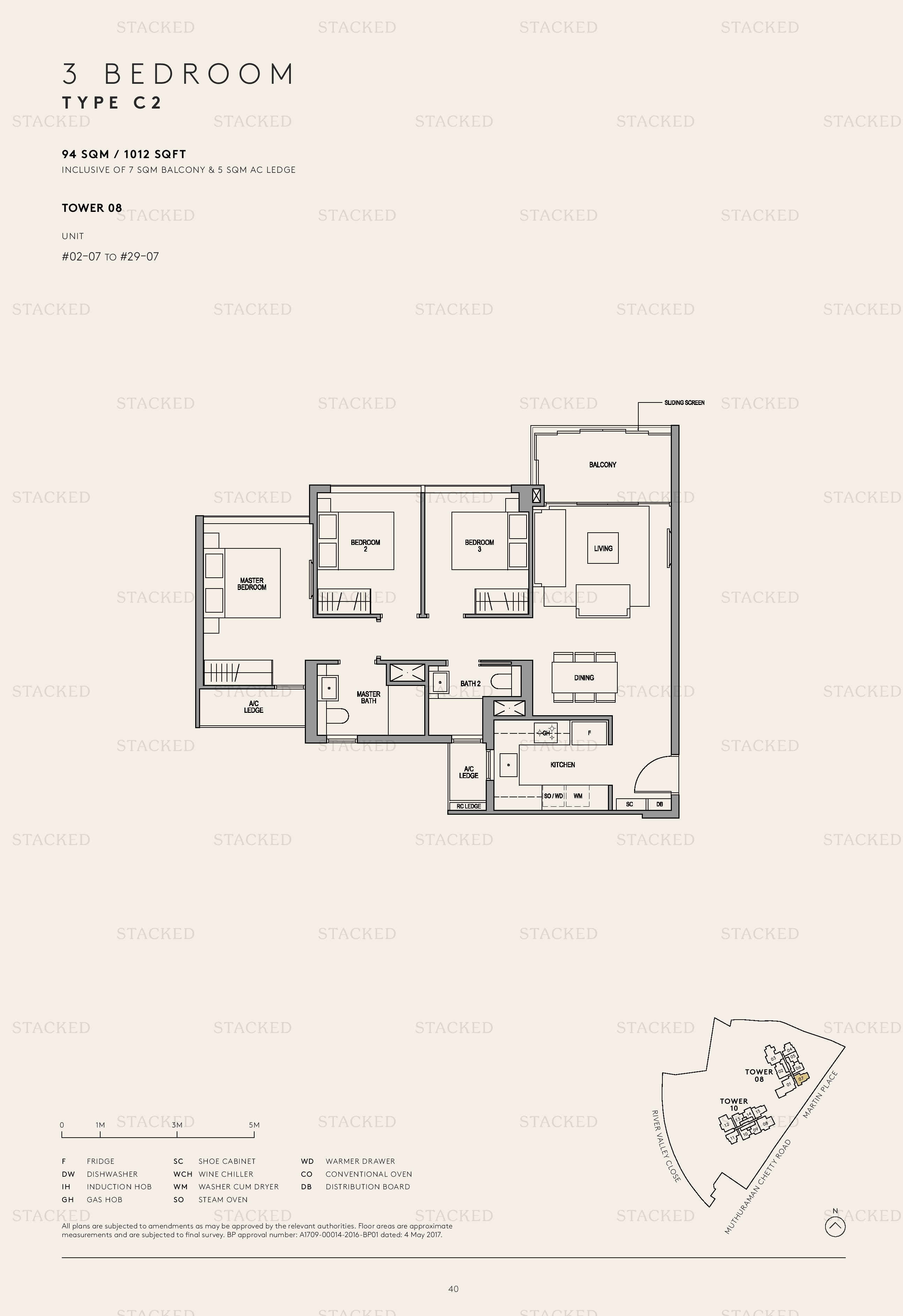 Stacked homes - Martin Modern Singapore Condo Floor Plans, Images And ...