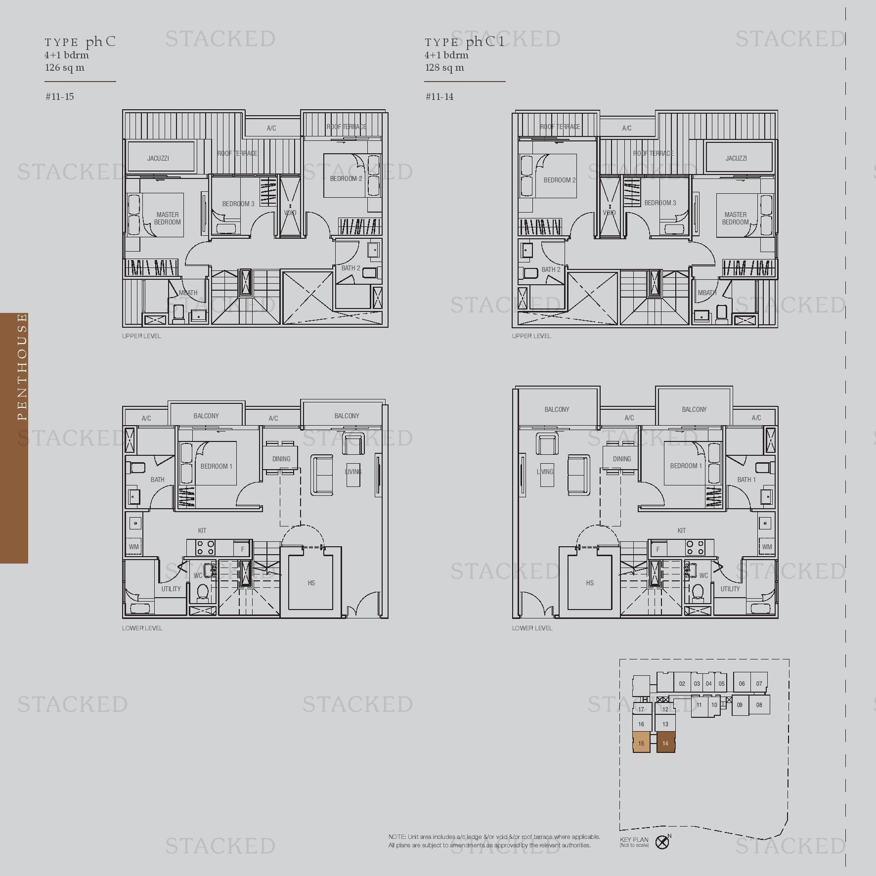 Stacked homes - Midtown Residences Singapore Condo Floor Plans, Images ...