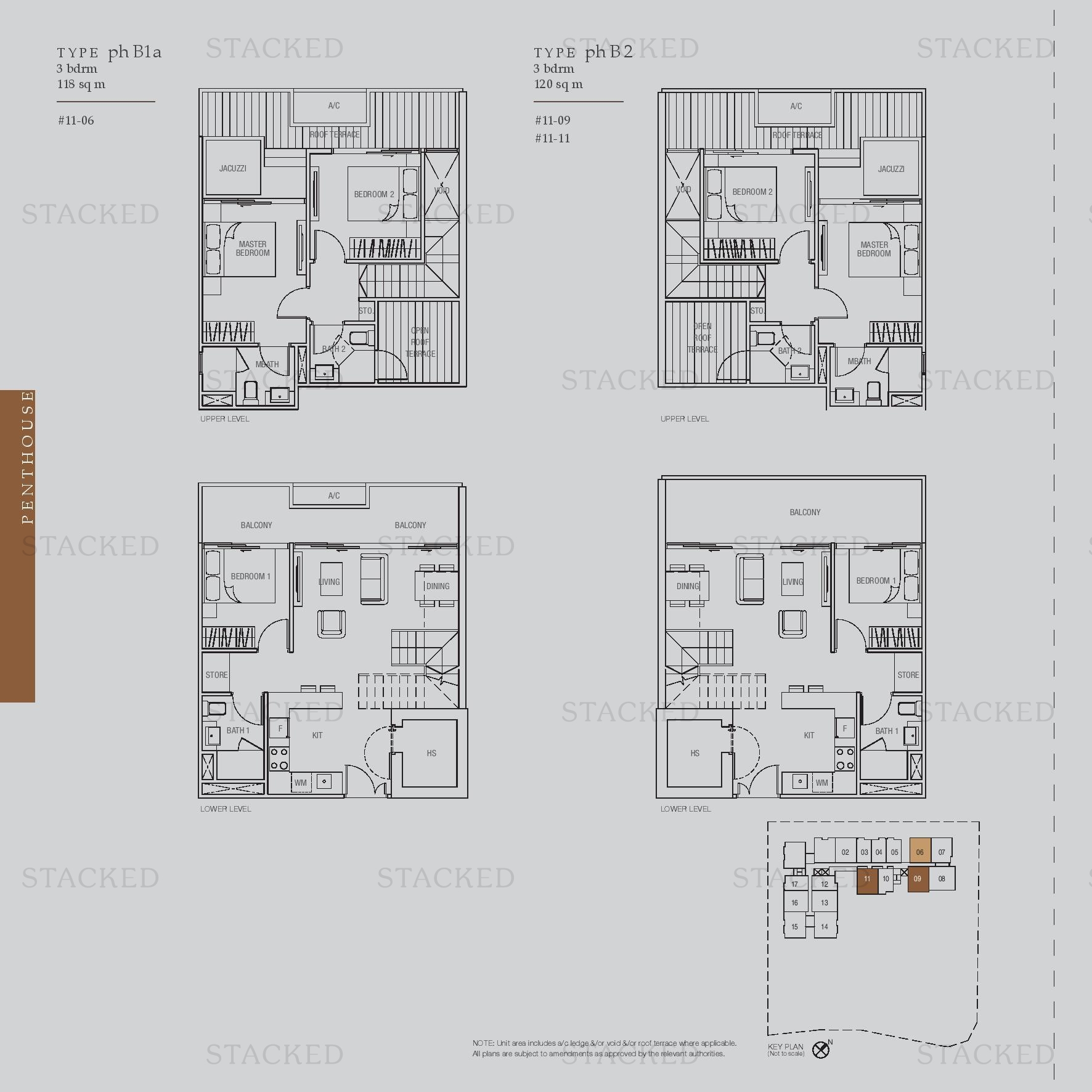 Stacked homes - Midtown Residences Singapore Condo Floor Plans, Images ...