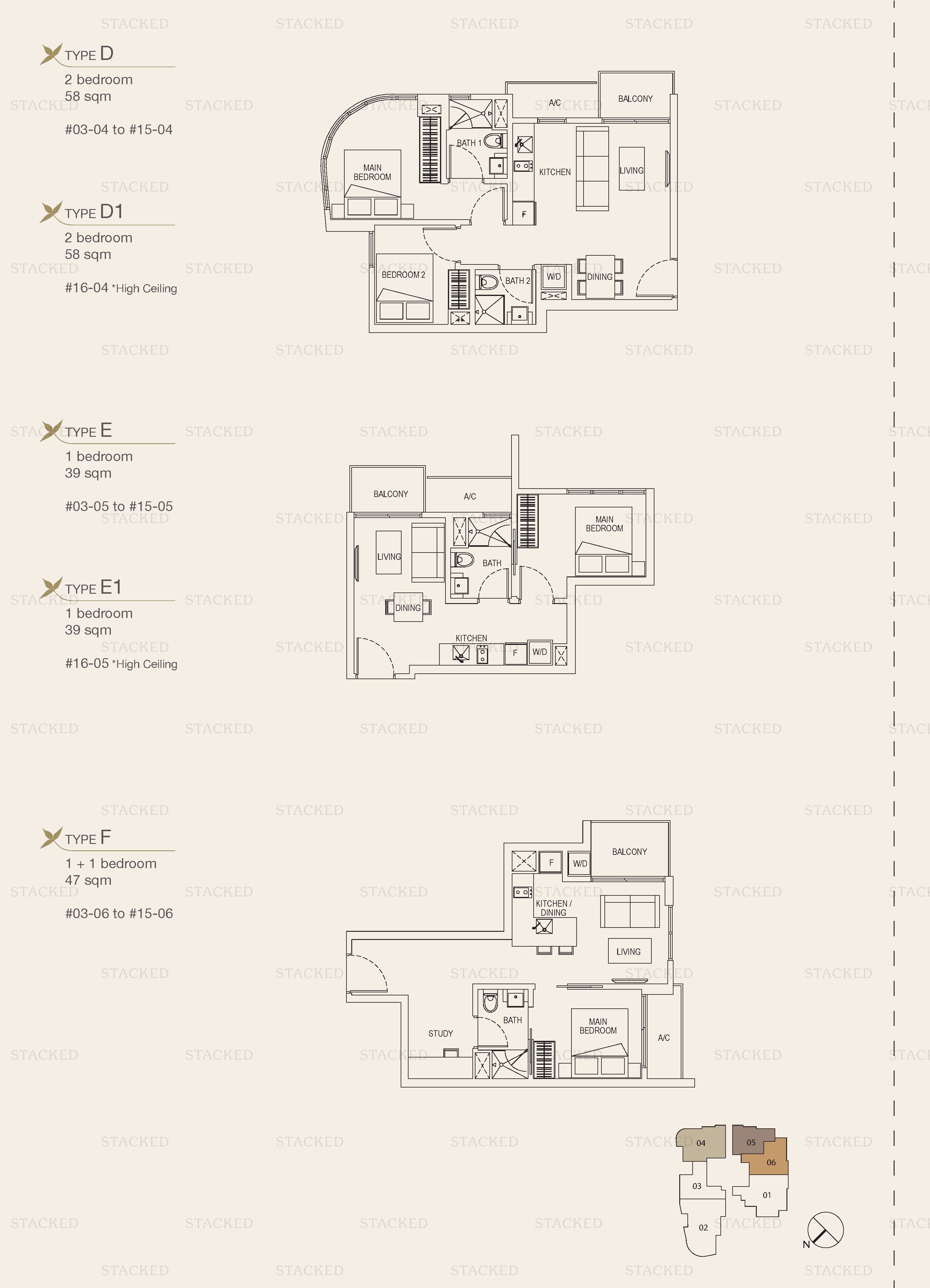 Stacked homes - Neem Tree Singapore Condo Floor Plans, Images And ...