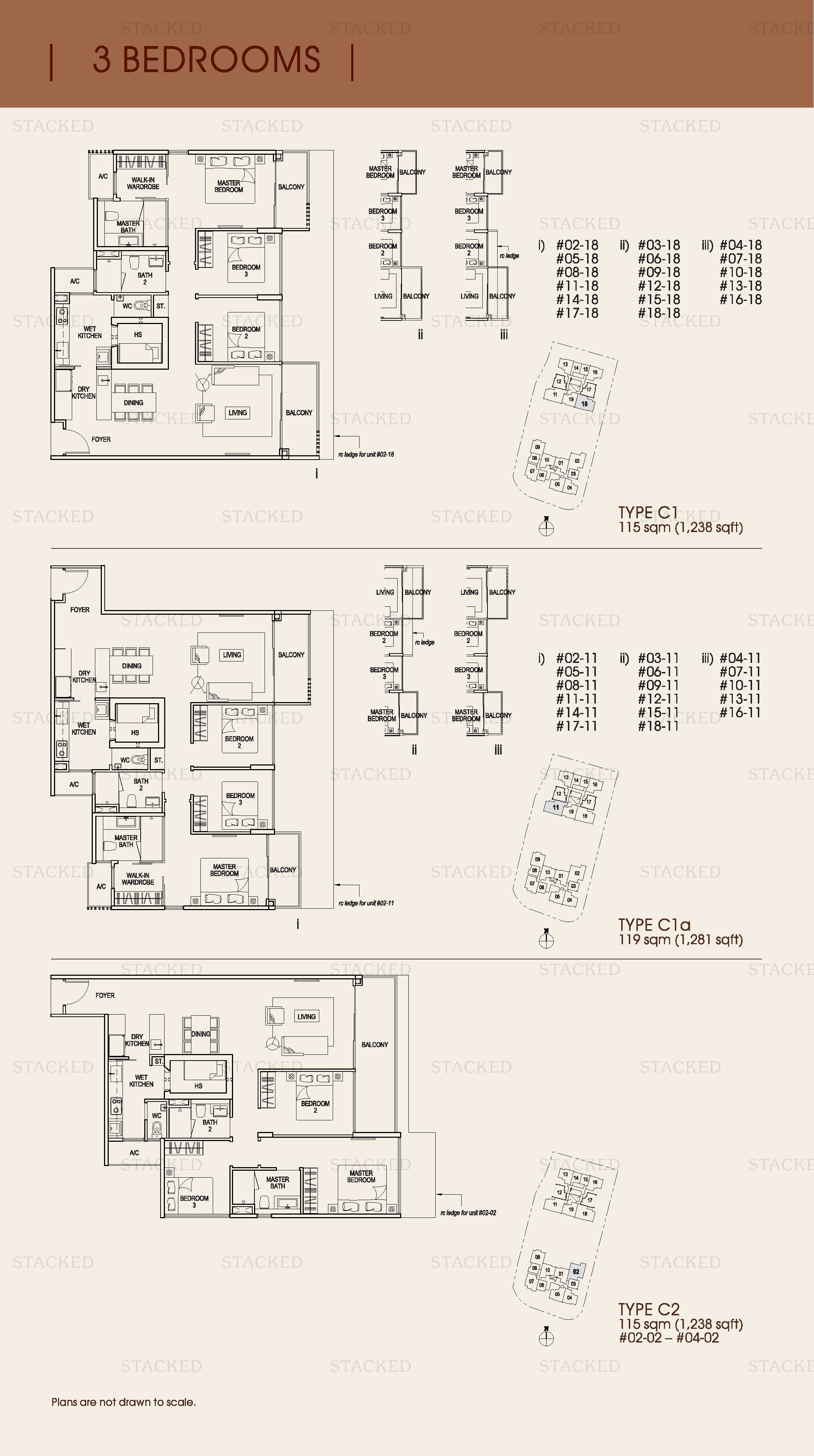 Stacked homes - Nin Residence Singapore Condo Floor Plans, Images And ...