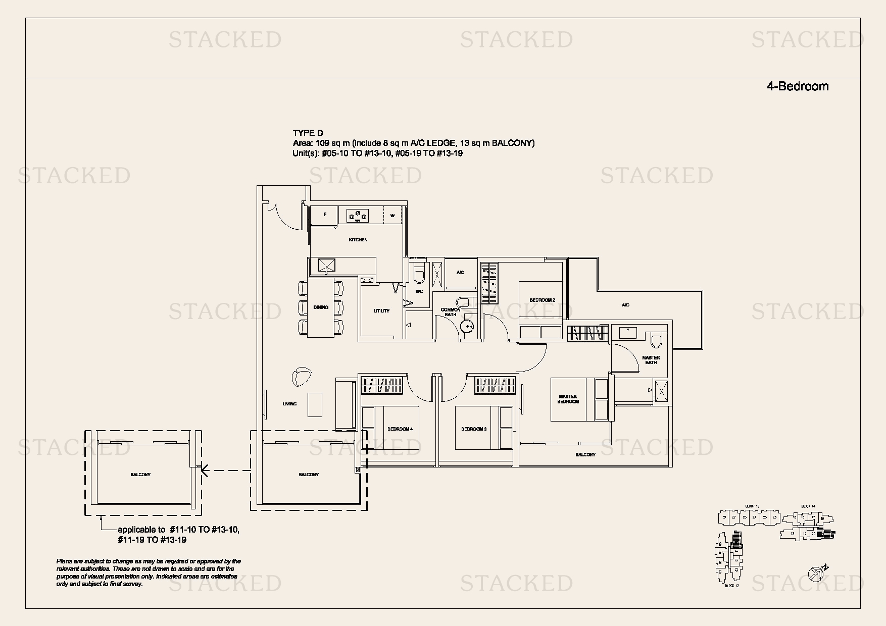 Stacked homes - Nine Residences Singapore Condo Floor Plans, Images And ...
