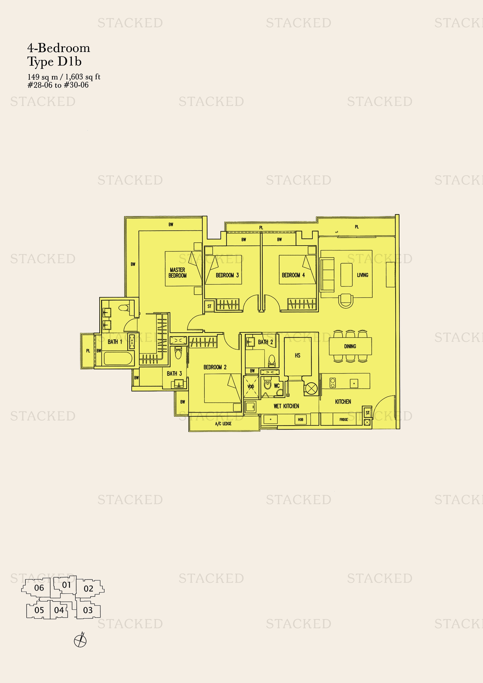 Stacked homes - One Devonshire Singapore Condo Floor Plans, Images And ...