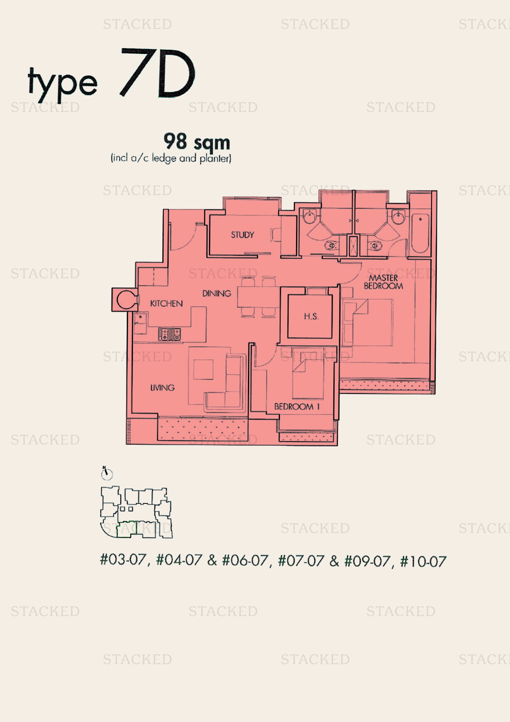 Stacked homes - One Oxley Rise Singapore Condo Floor Plans, Images And ...