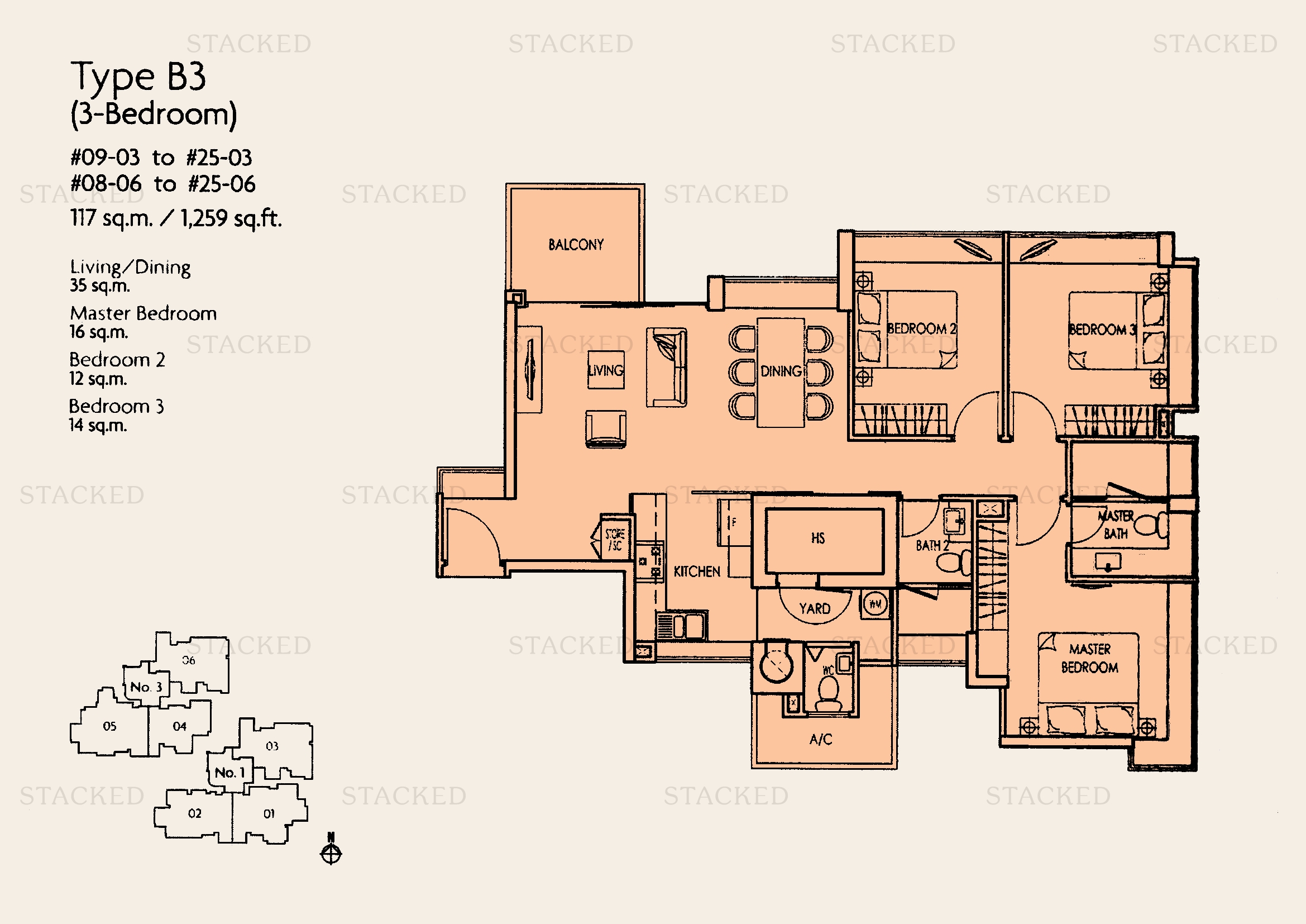 Stacked homes - One St Michael's Singapore Condo Floor Plans, Images ...