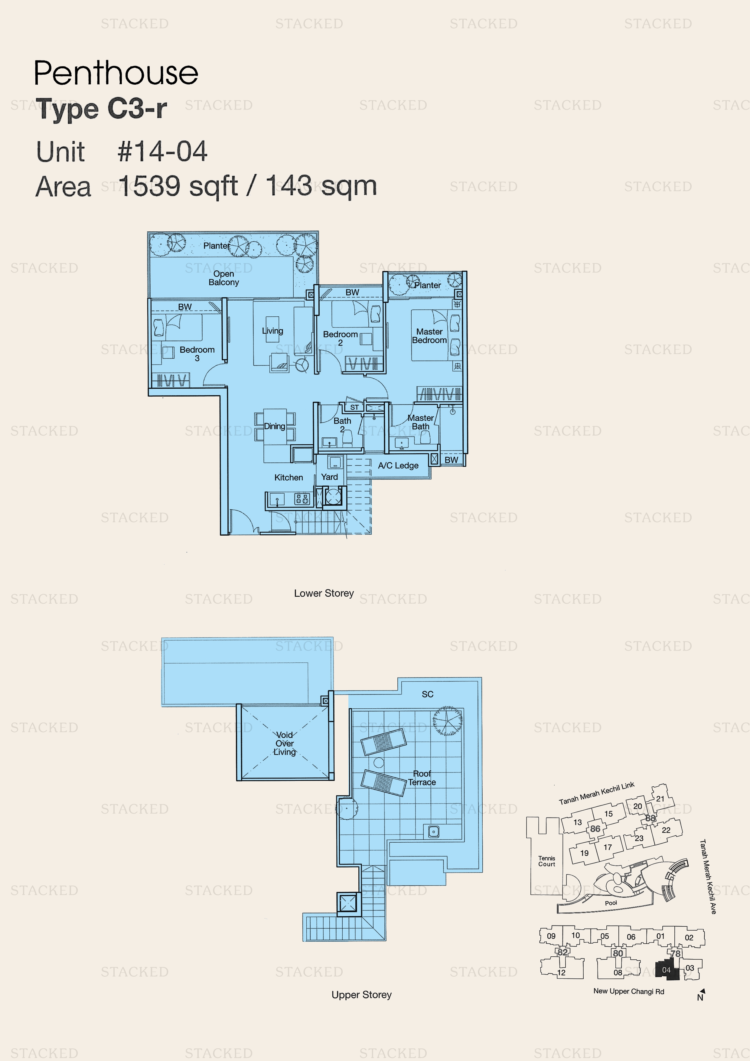 Stacked homes - Optima @ Tanah Merah Singapore Condo Floor Plans ...