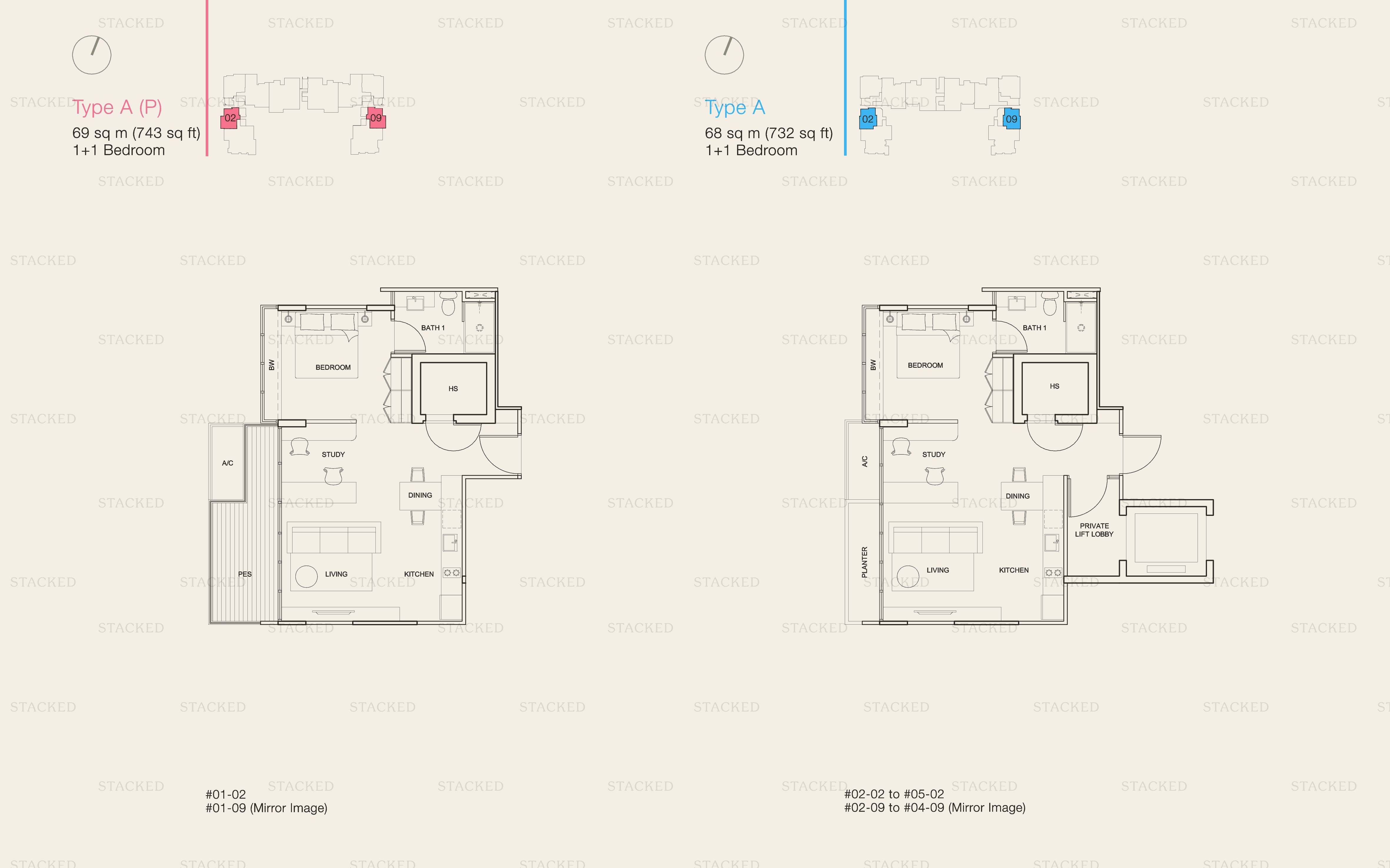 Stacked homes - Ola Residences Singapore Condo Floor Plans, Images And ...