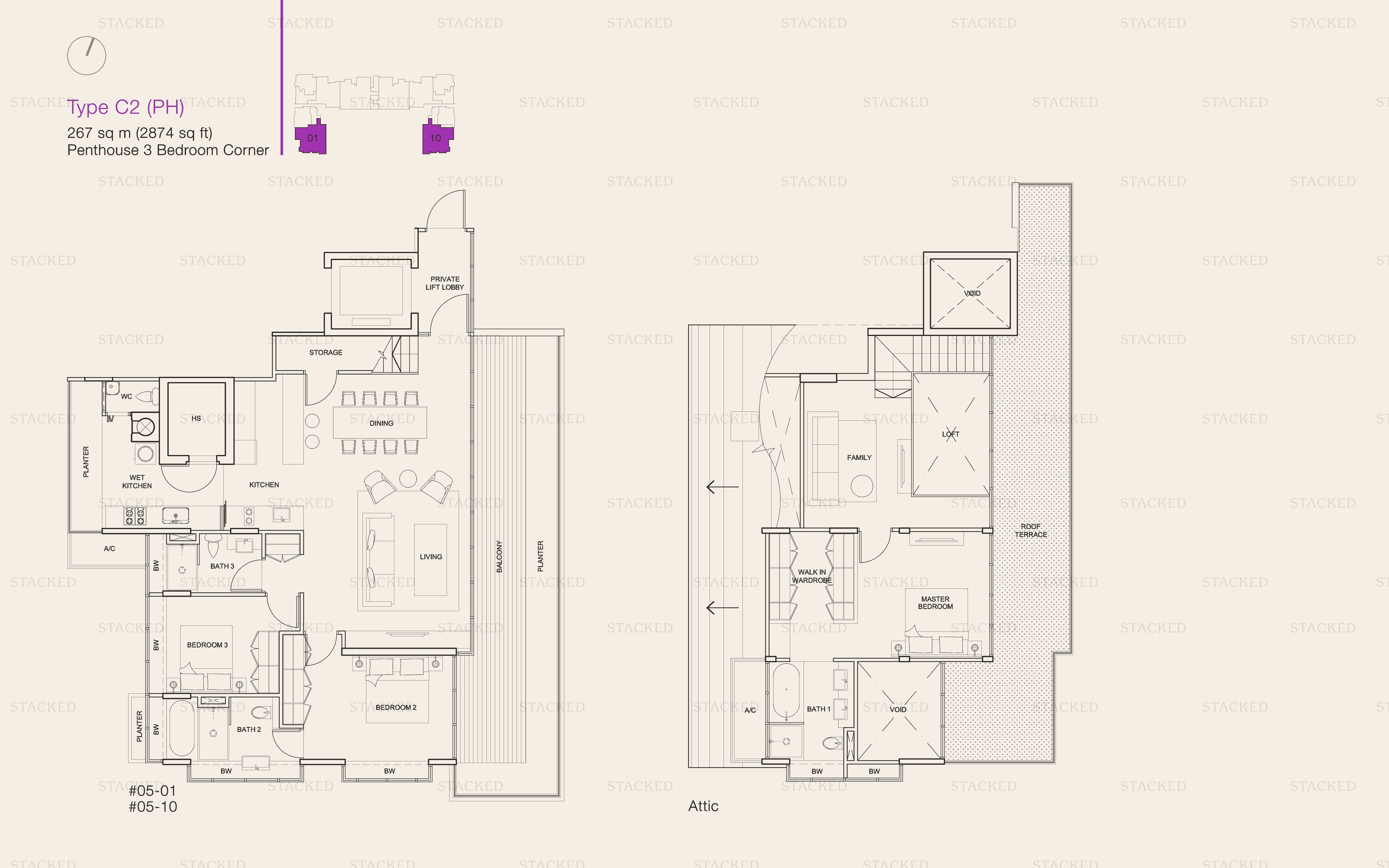Stacked homes - Ola Residences Singapore Condo Floor Plans, Images And ...