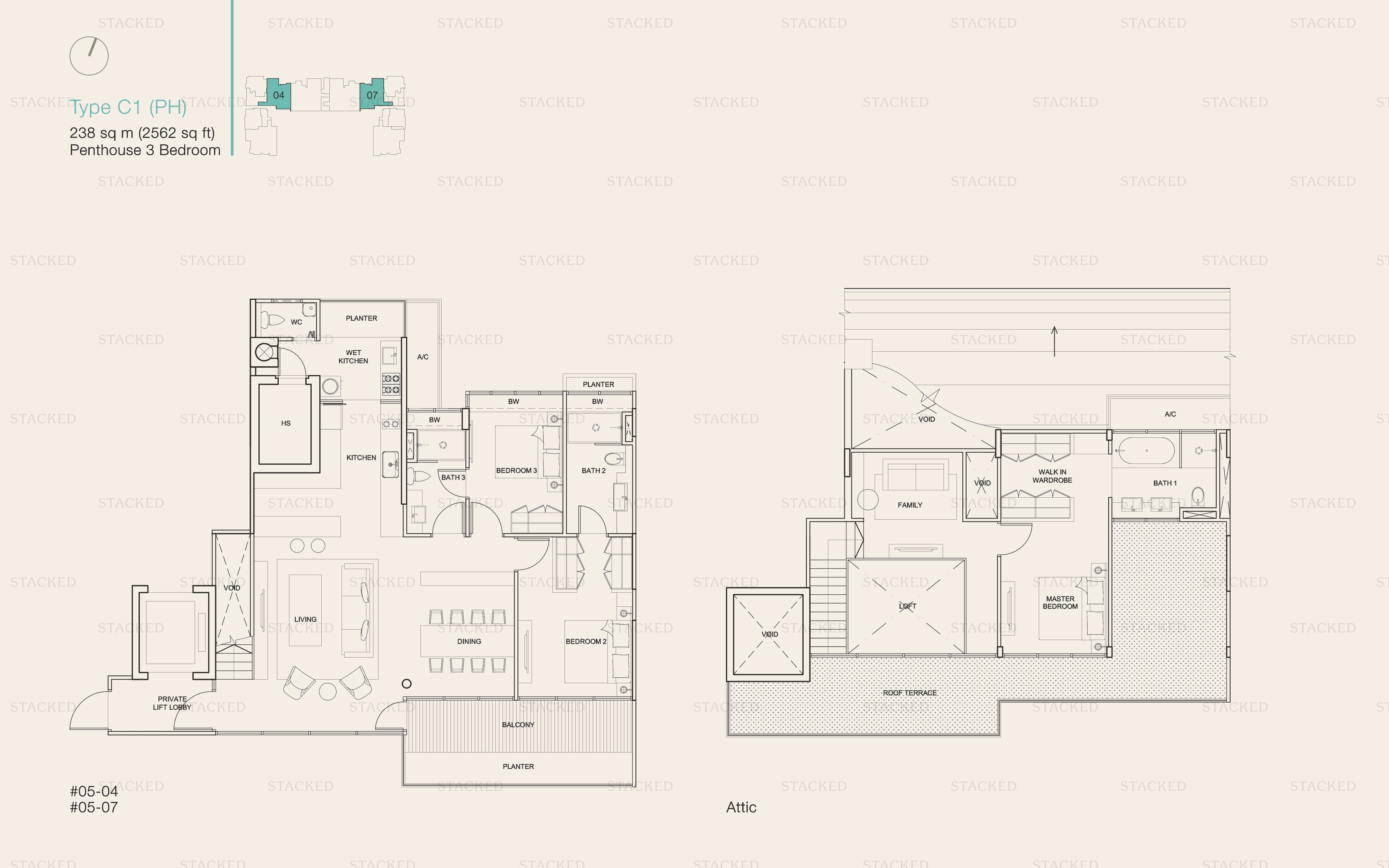 Stacked homes - Ola Residences Singapore Condo Floor Plans, Images And ...