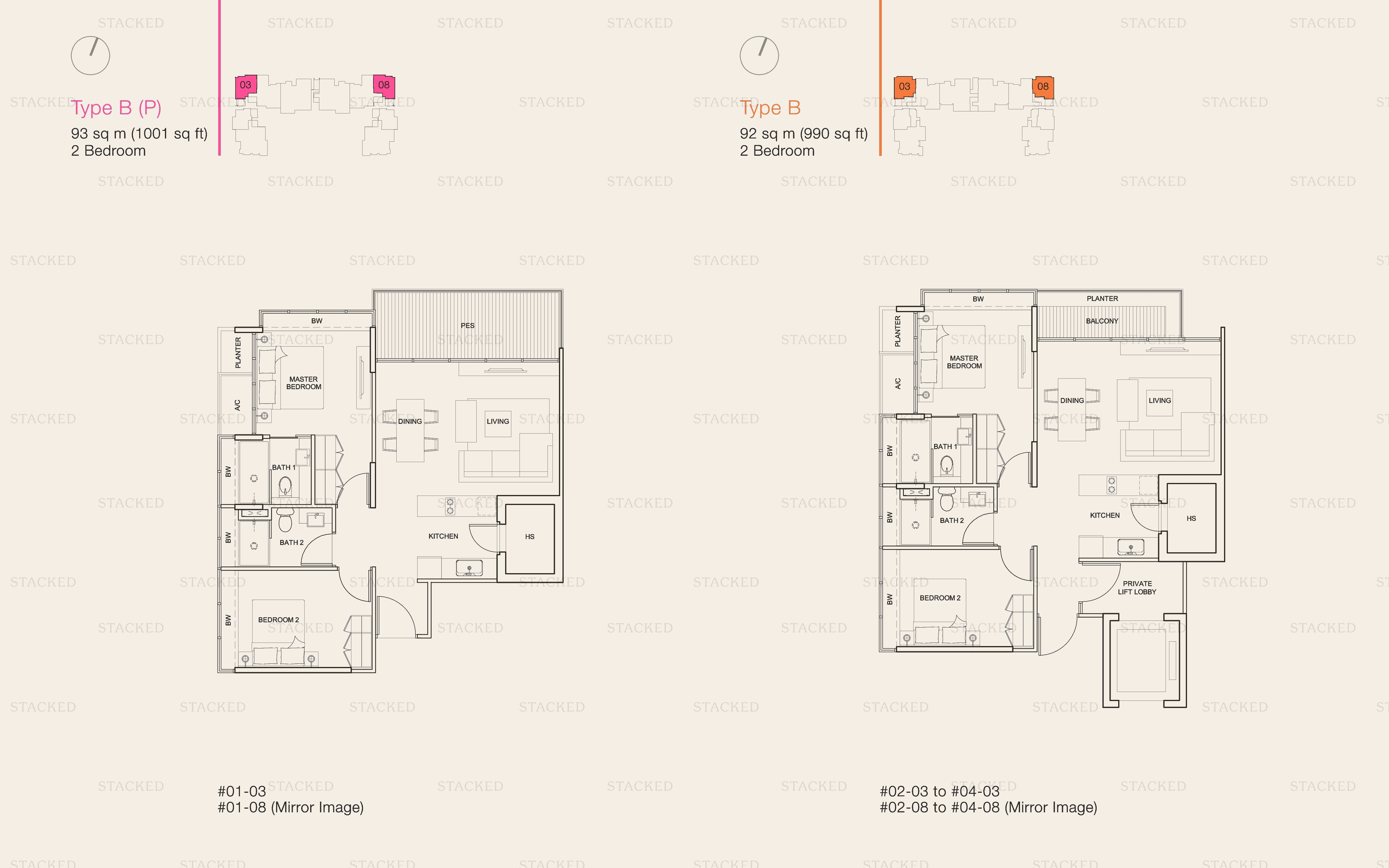 Stacked homes - Ola Residences Singapore Condo Floor Plans, Images And ...