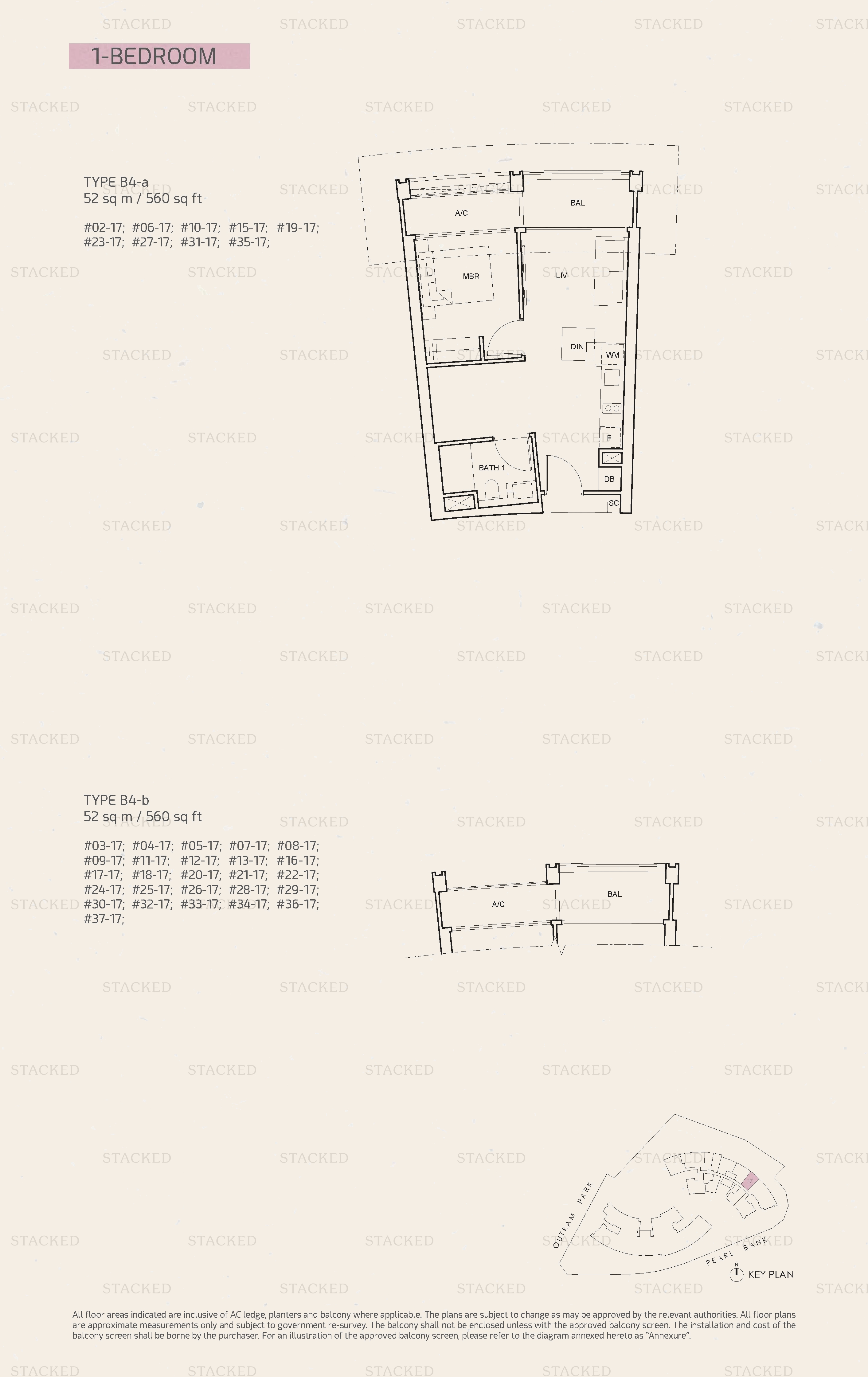 Stacked homes - One Pearl Bank Singapore Condo Floor Plans, Images And ...