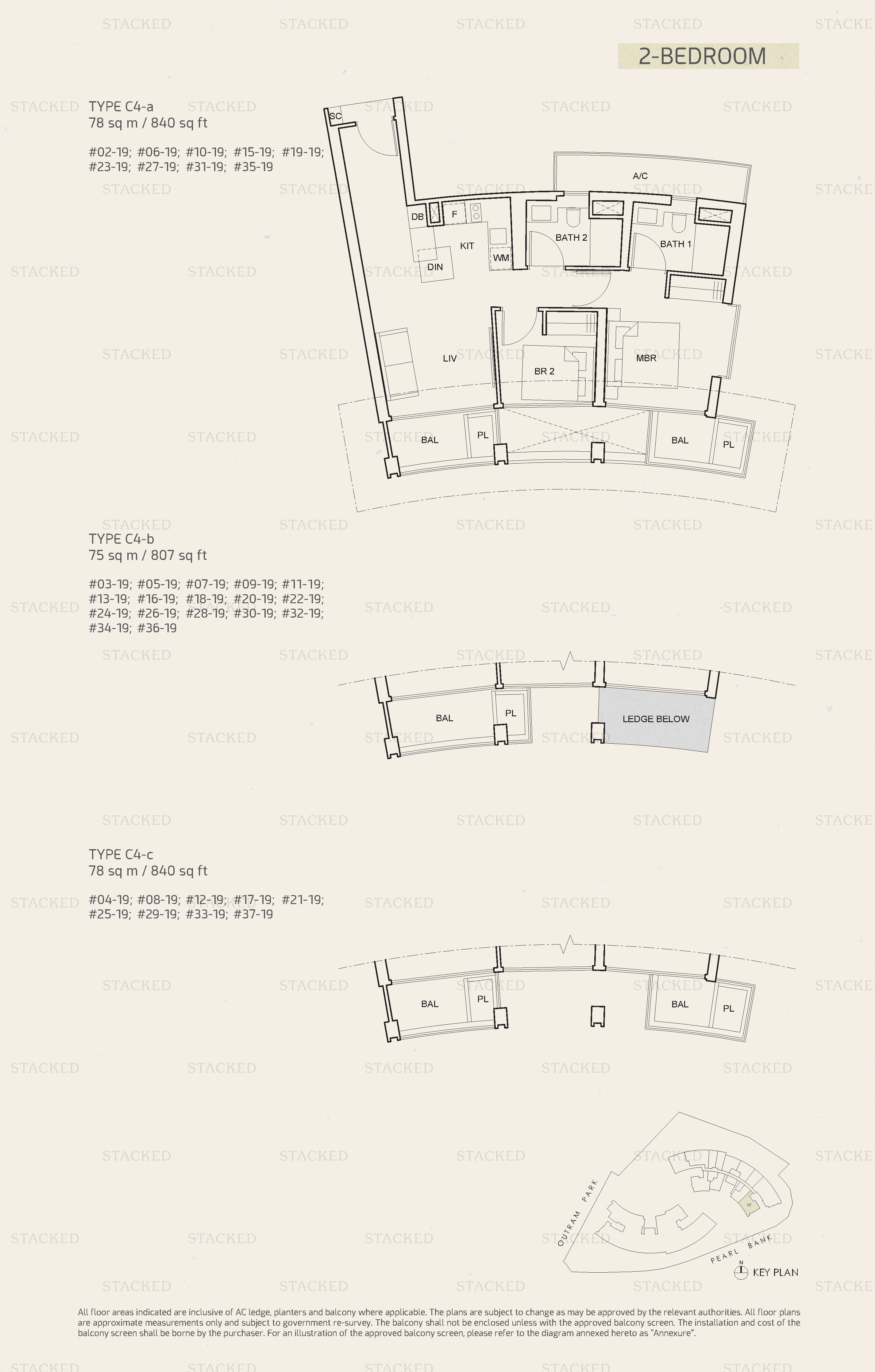 Stacked homes - One Pearl Bank Singapore Condo Floor Plans, Images And ...