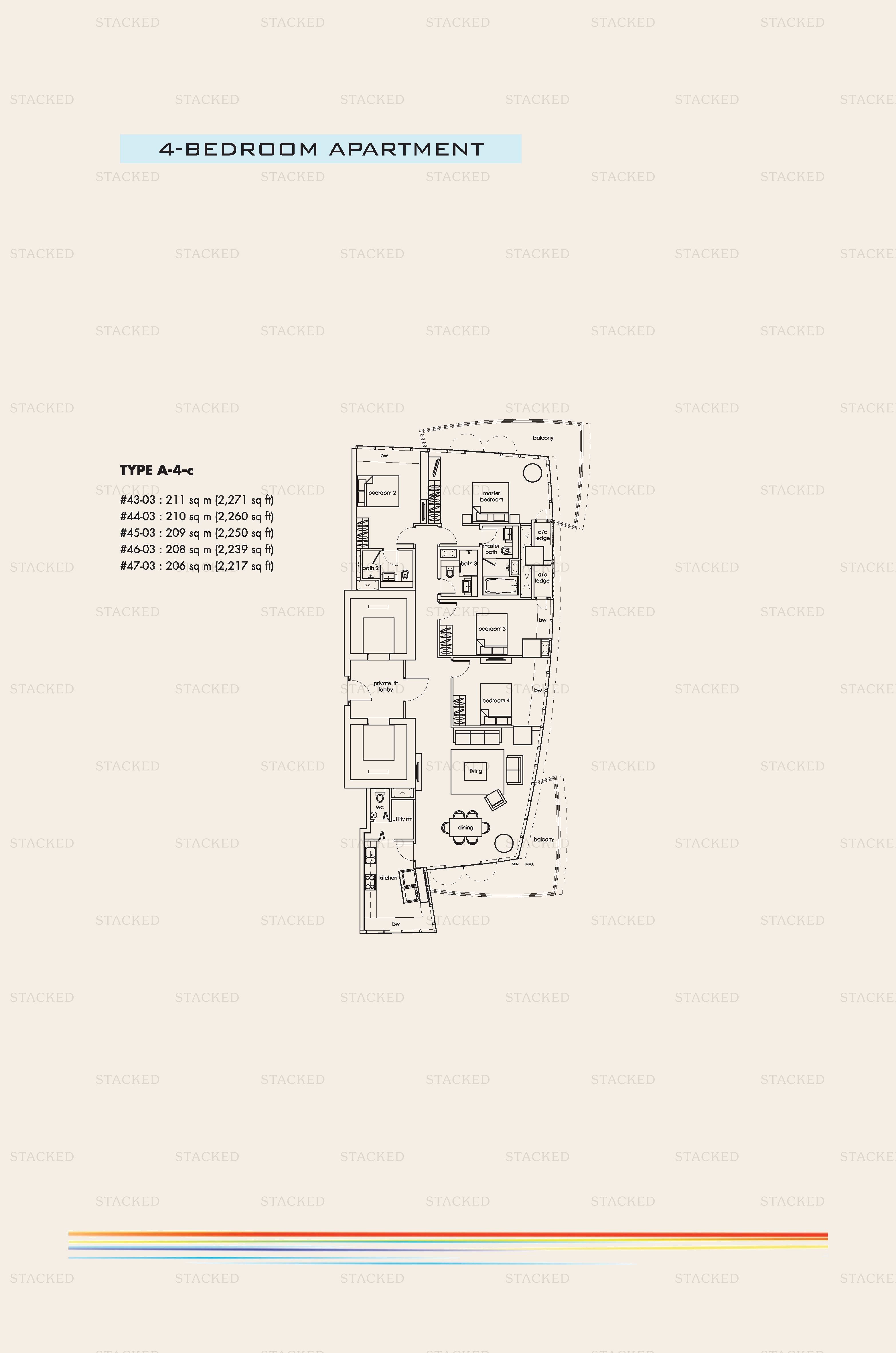 Stacked homes - One Shenton Singapore Condo Floor Plans, Images And ...