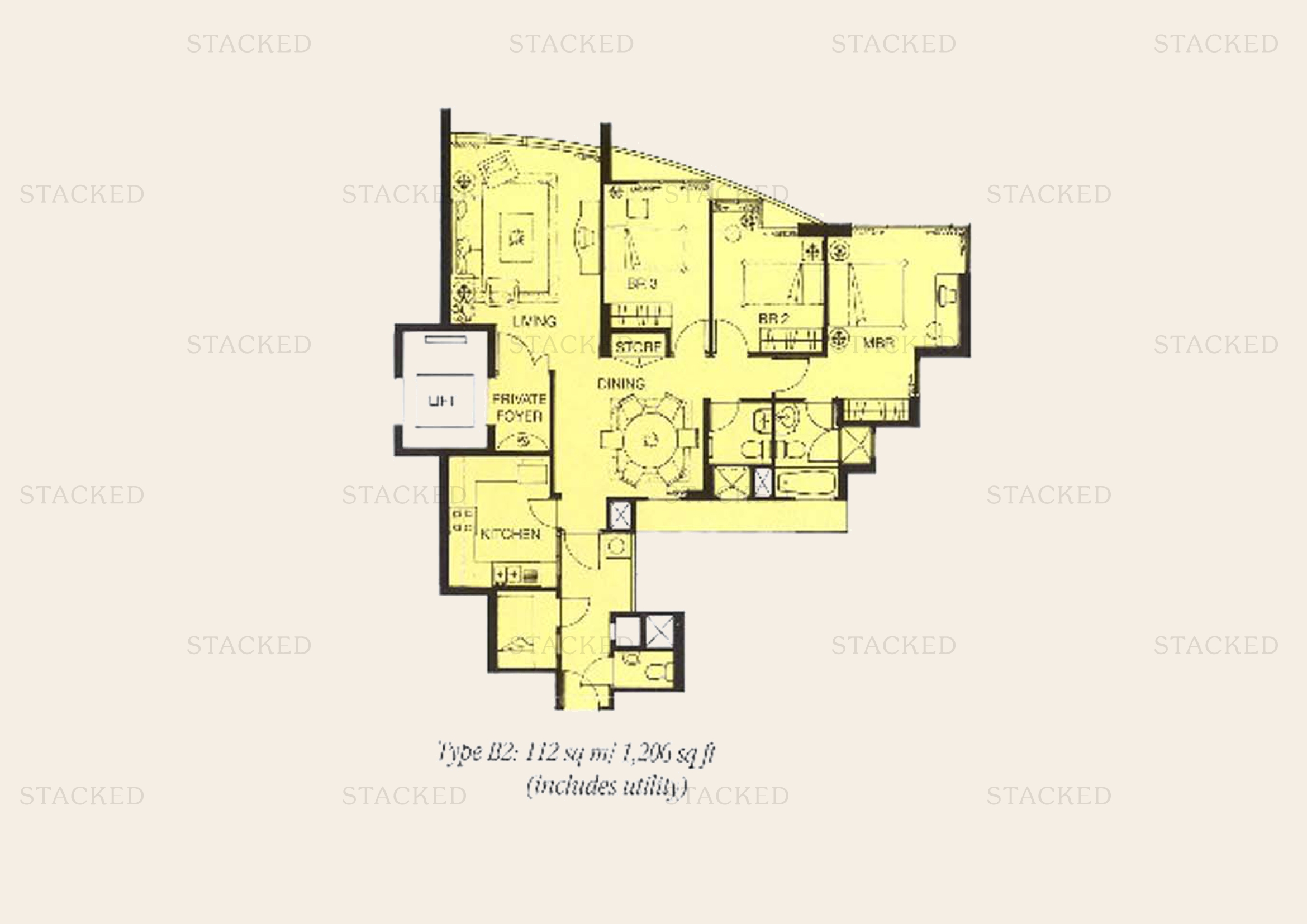 Stacked homes - Palm Gardens Singapore Condo Floor Plans, Images And ...