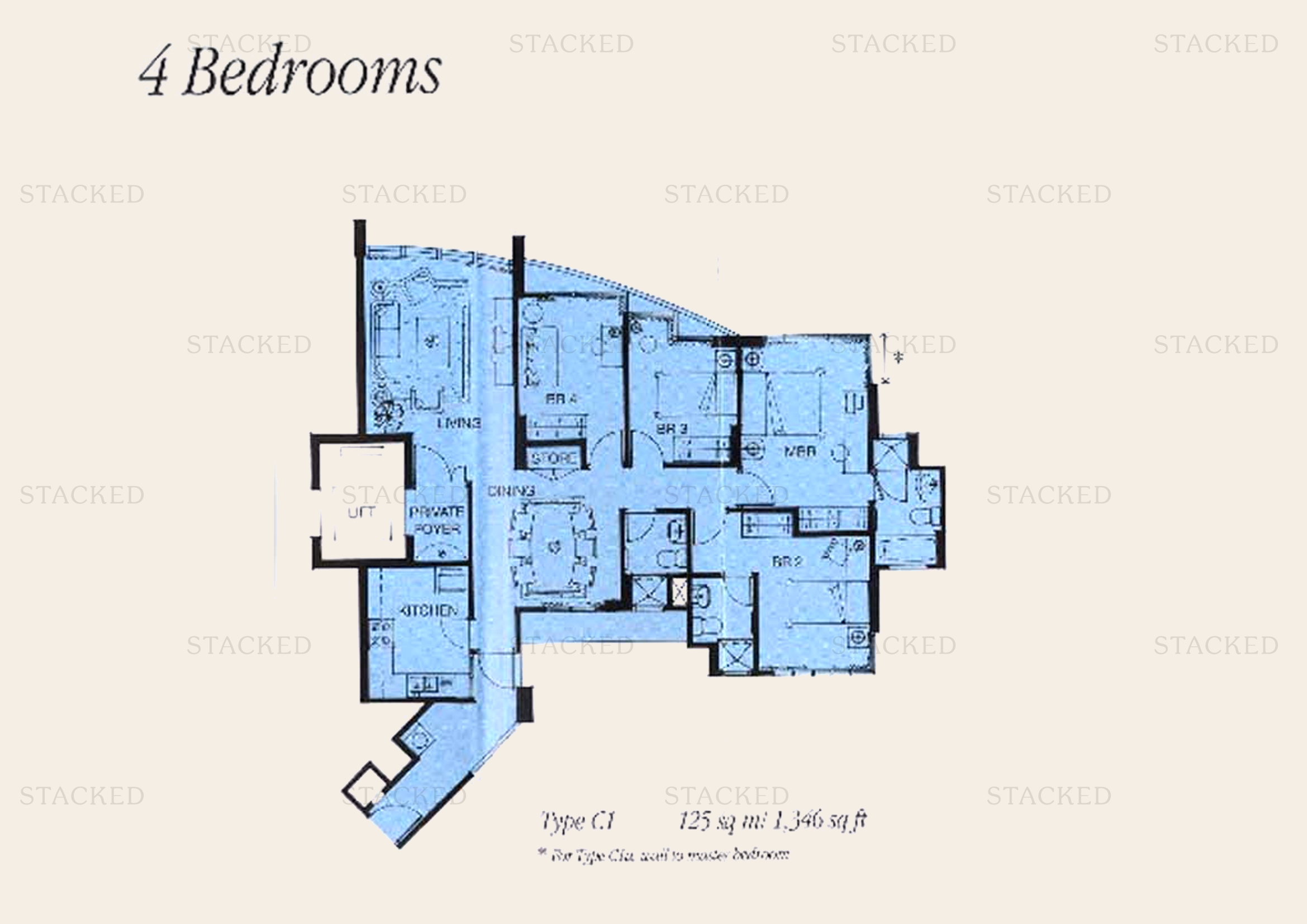 Stacked homes - Palm Gardens Singapore Condo Floor Plans, Images And ...