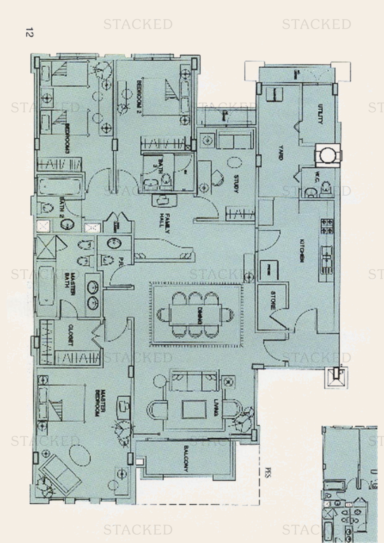 Stacked homes - Palm Spring Singapore Condo Floor Plans, Images And ...