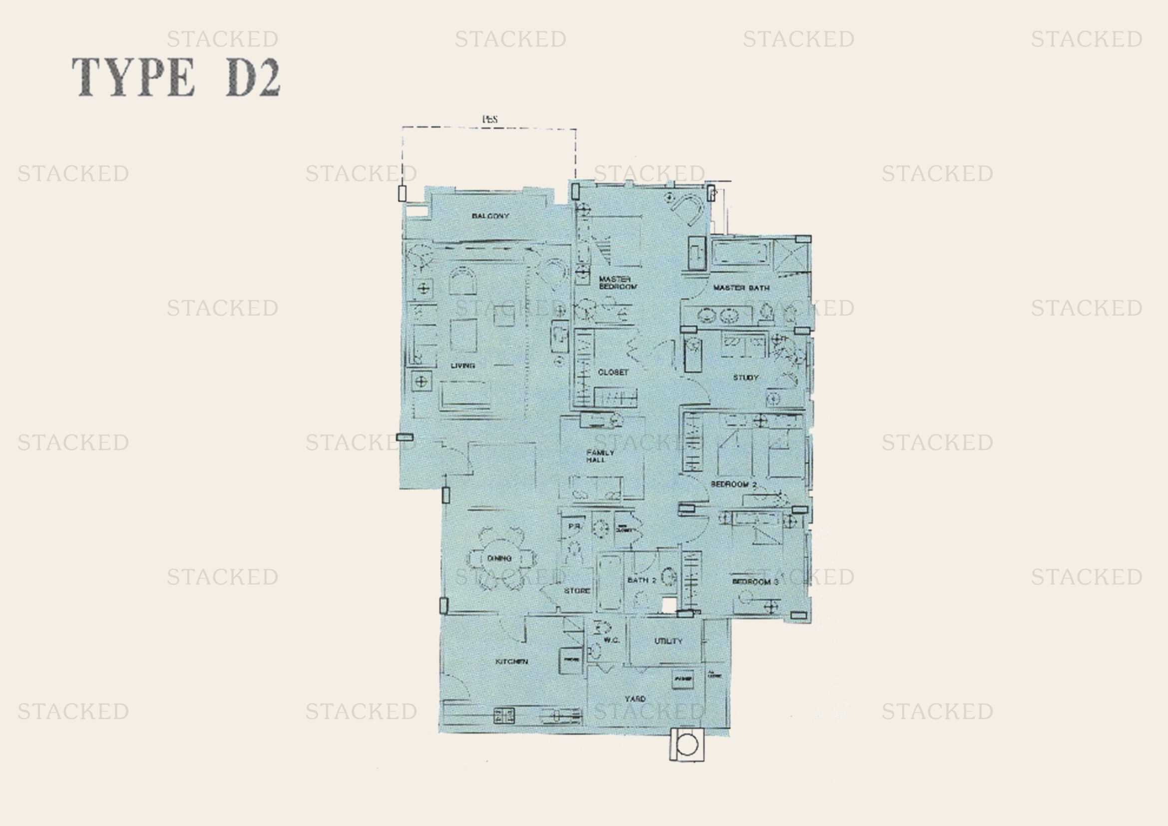 Stacked homes - Palm Spring Singapore Condo Floor Plans, Images And ...