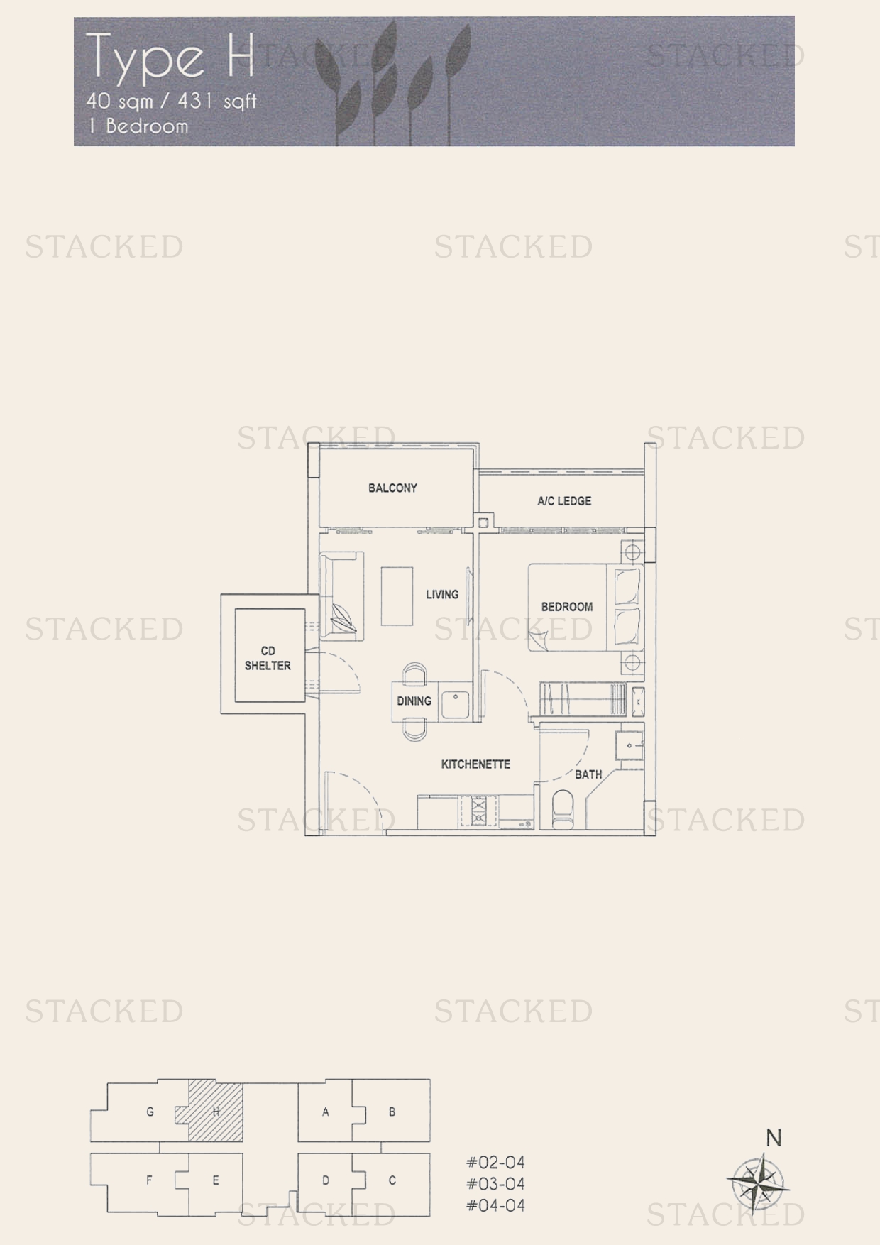 Stacked homes - Palmera East Singapore Condo Floor Plans, Images And ...
