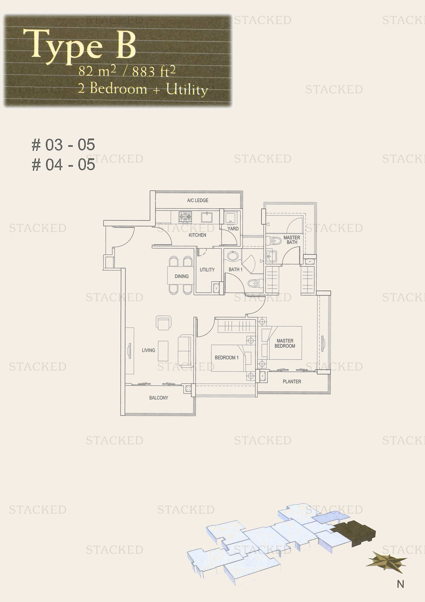 Stacked homes - Palmera Residence Singapore Condo Floor Plans, Images ...