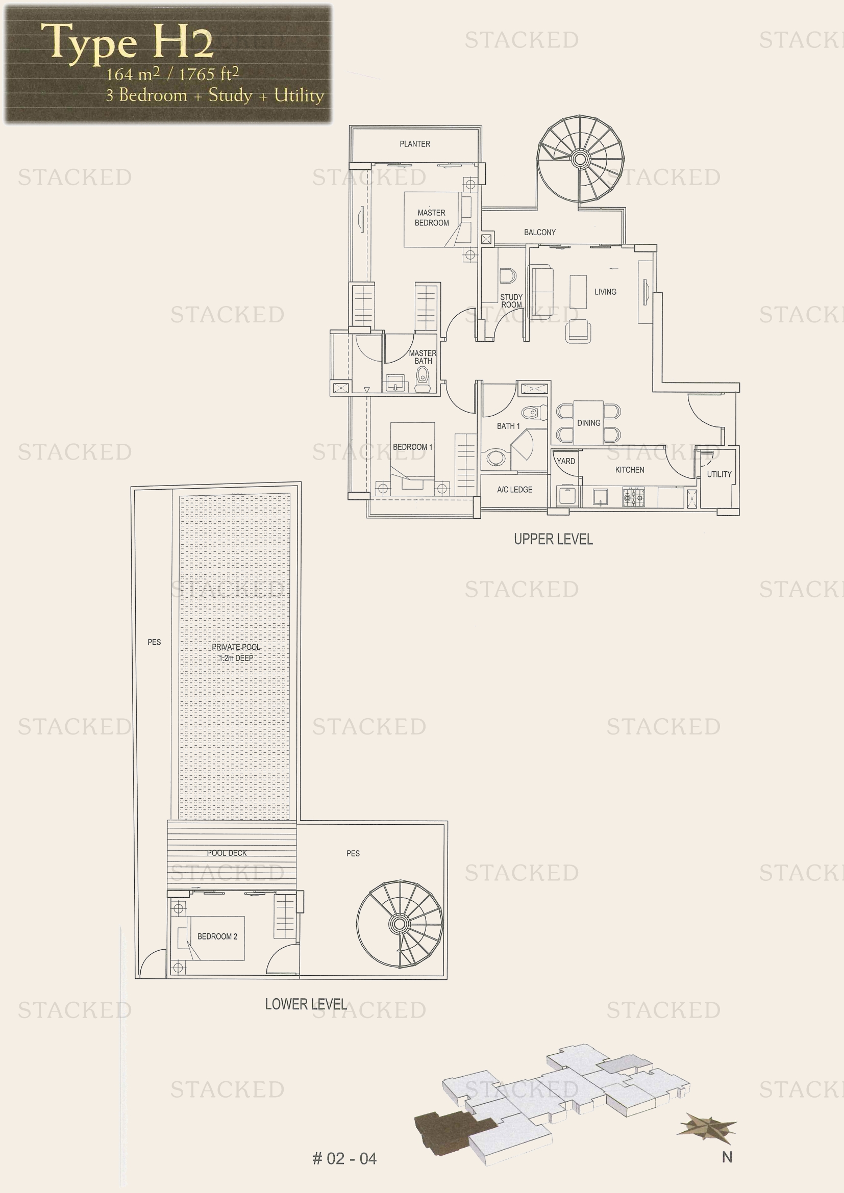 Stacked homes - Palmera Residence Singapore Condo Floor Plans, Images ...