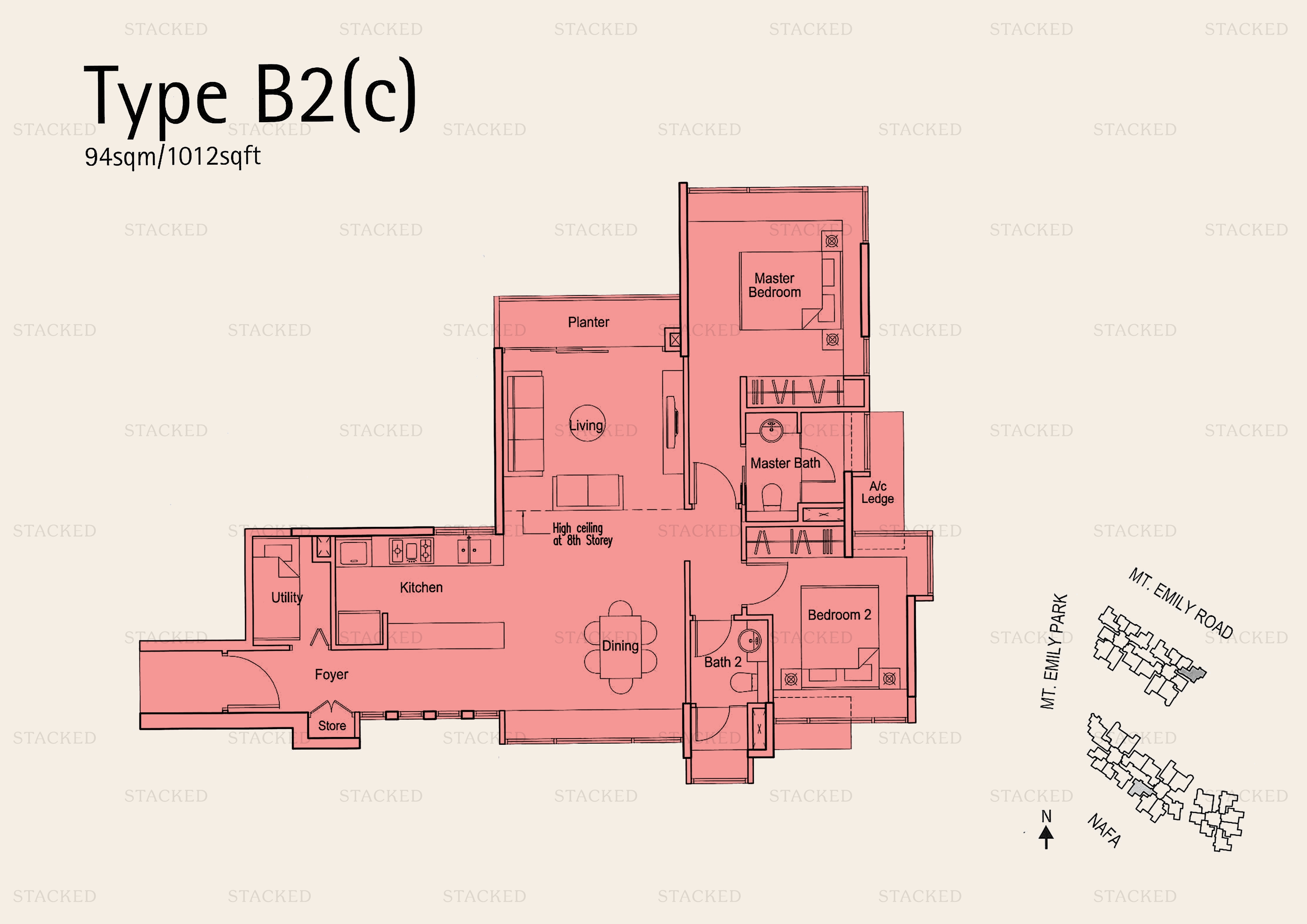 Stacked homes - Parc Emily Singapore Condo Floor Plans, Images And ...