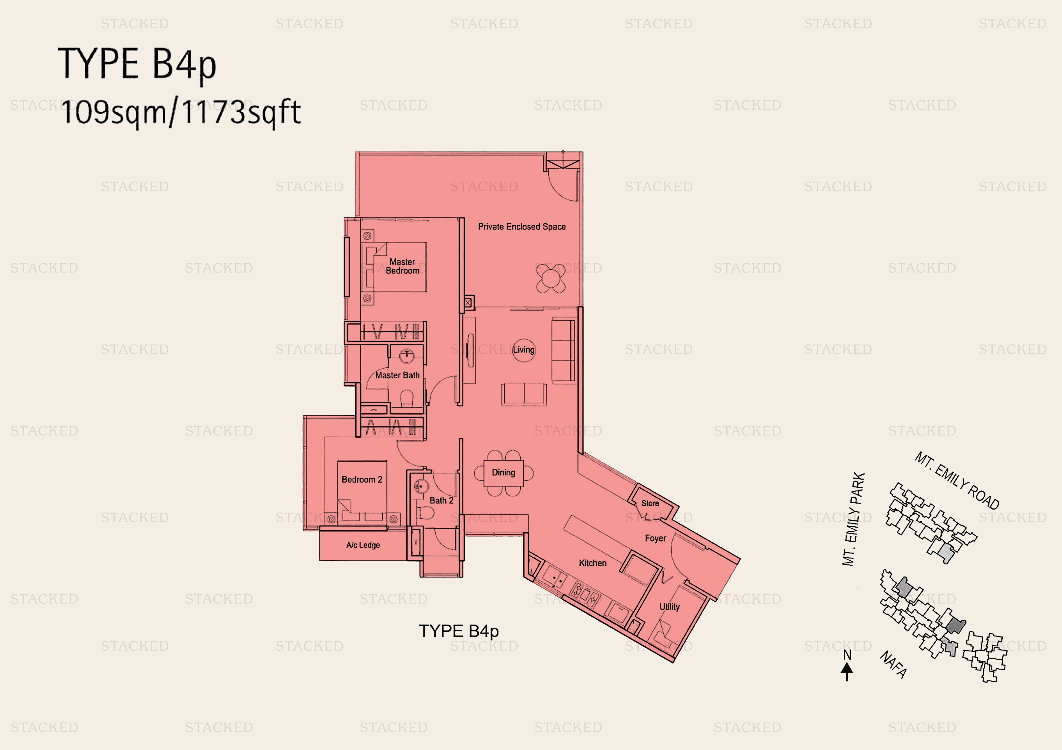 Stacked homes - Parc Emily Singapore Condo Floor Plans, Images And ...