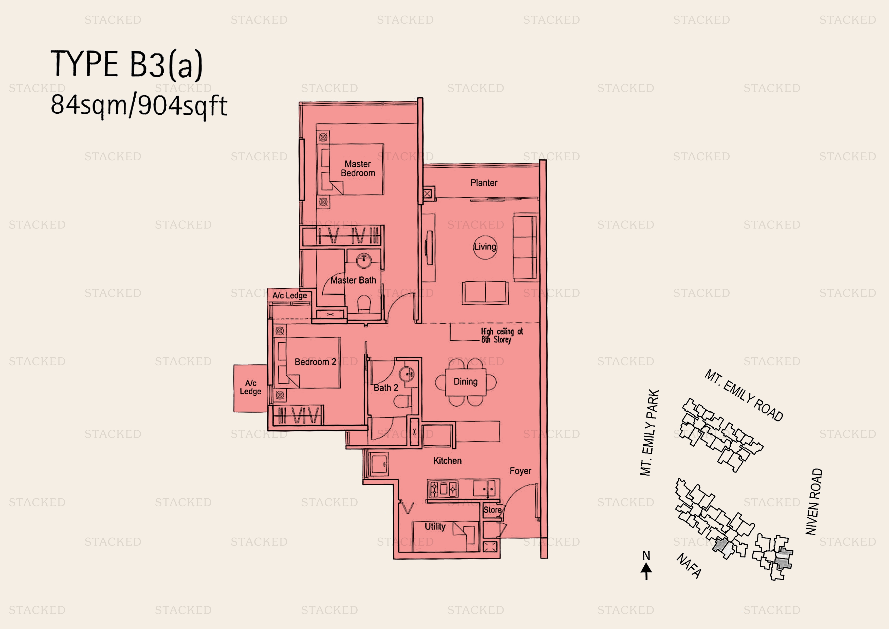 Stacked homes - Parc Emily Singapore Condo Floor Plans, Images And ...