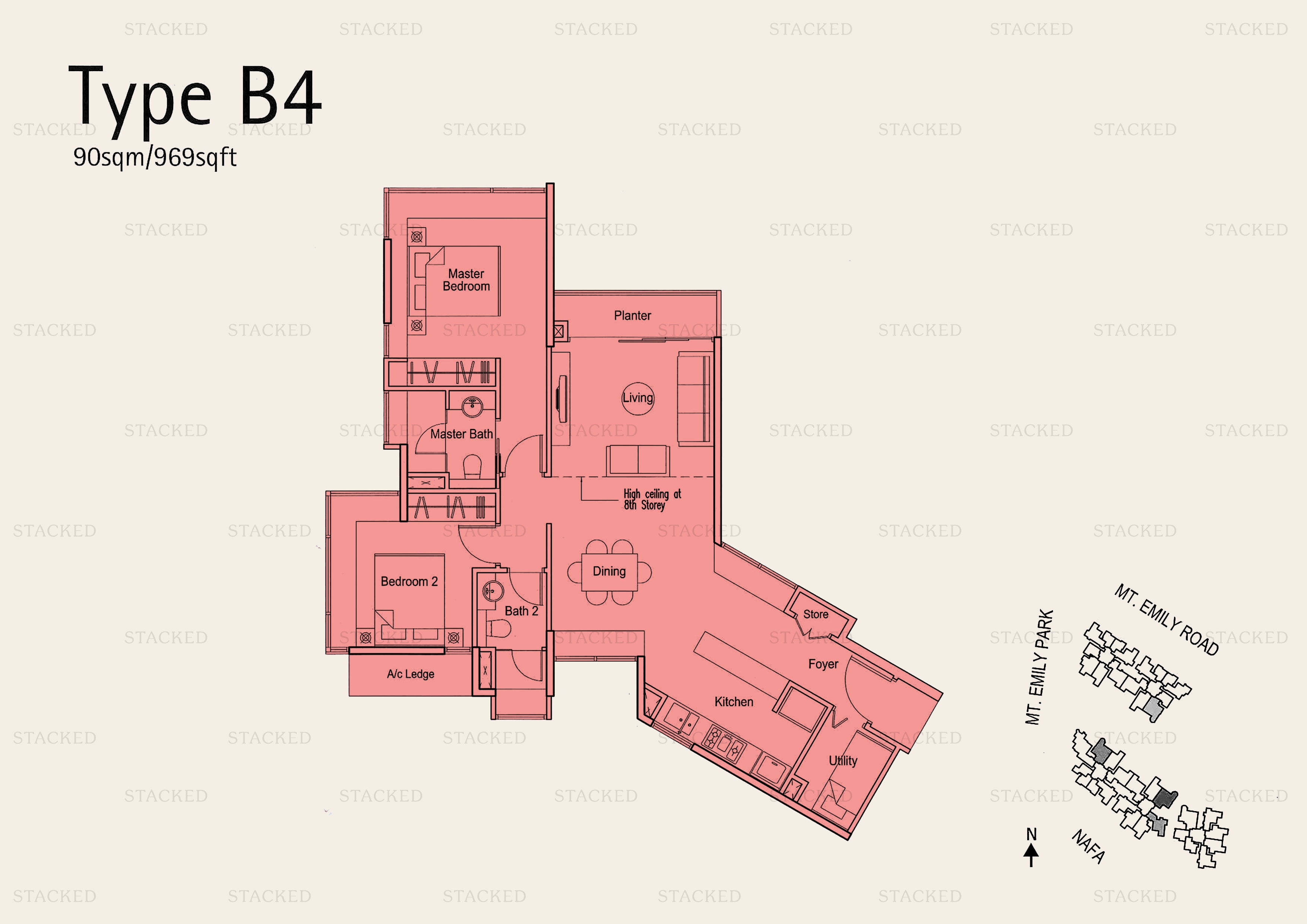 Stacked homes - Parc Emily Singapore Condo Floor Plans, Images And ...
