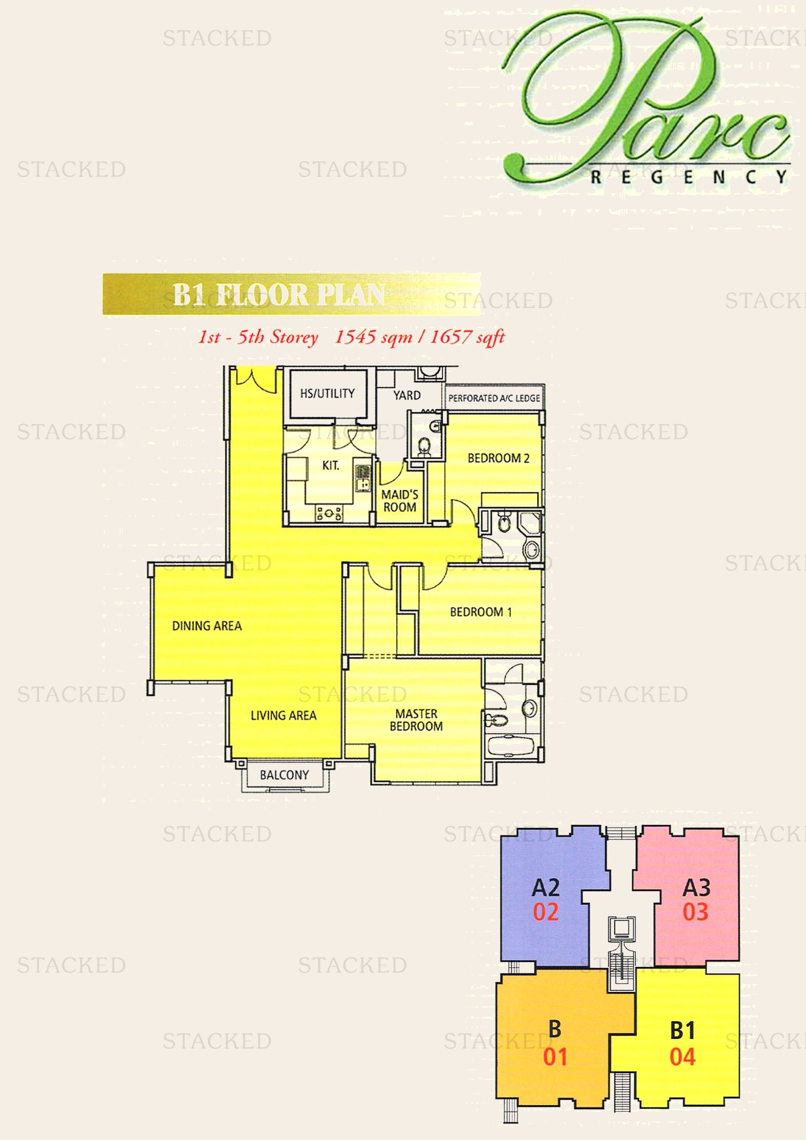 Stacked homes - Parc Regency Singapore Condo Floor Plans, Images And ...