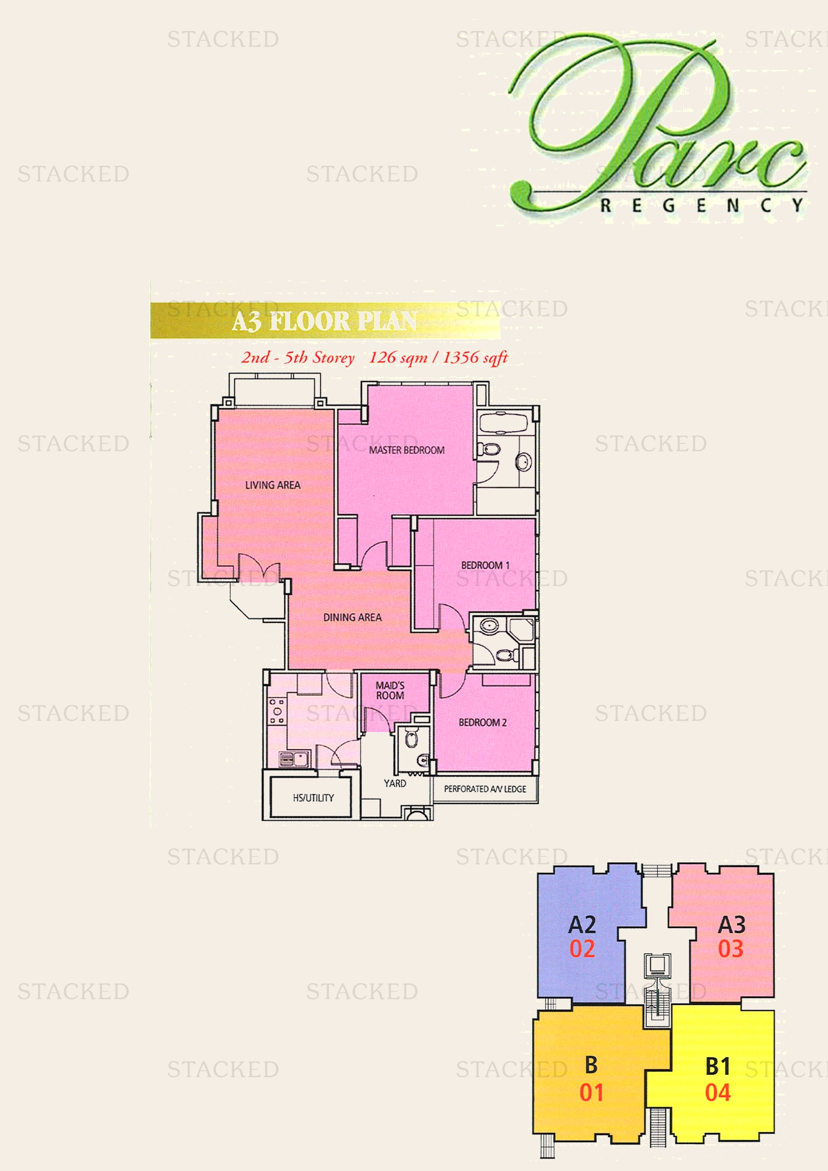 Stacked homes - Parc Regency Singapore Condo Floor Plans, Images And ...