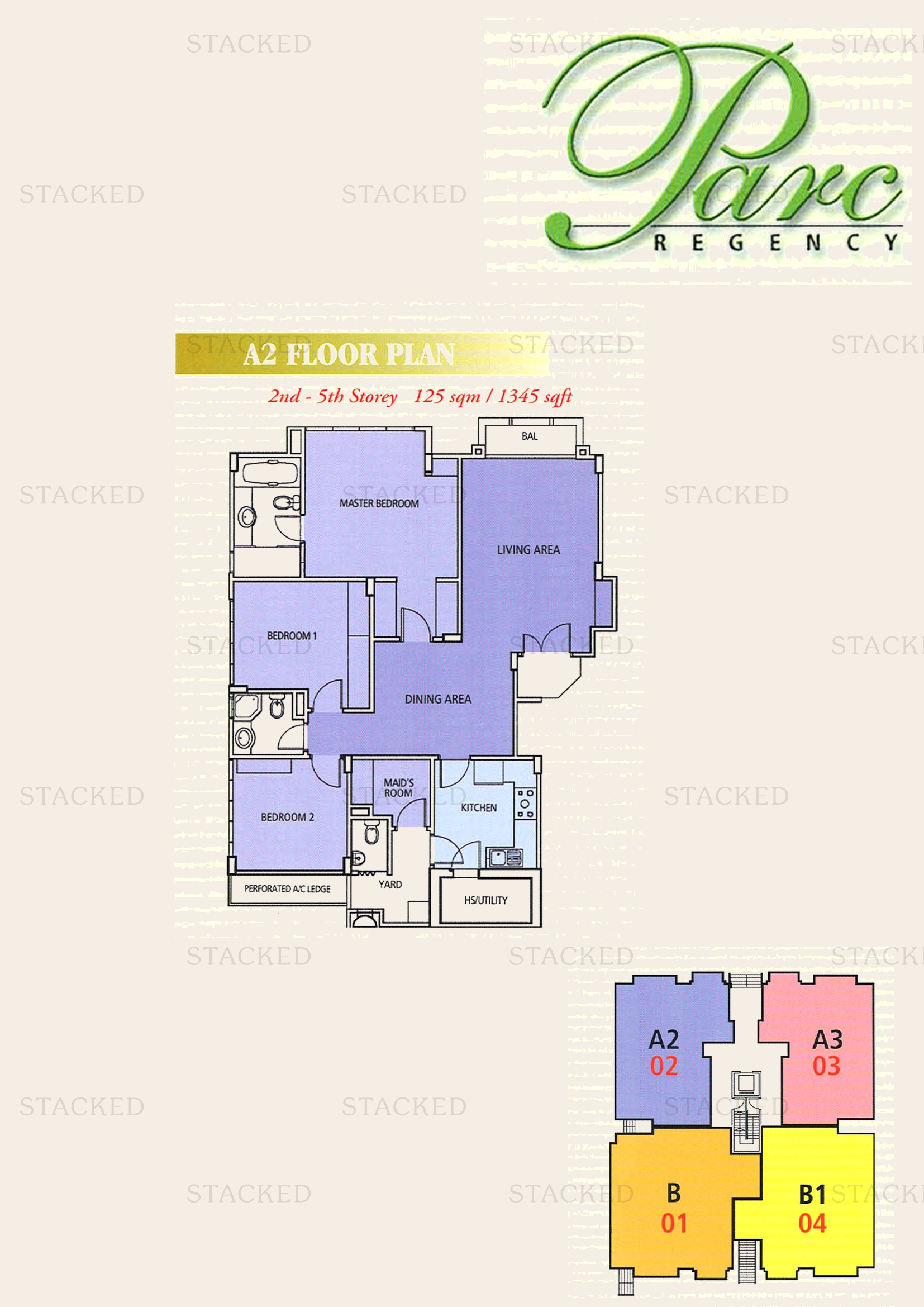 Stacked homes - Parc Regency Singapore Condo Floor Plans, Images And ...