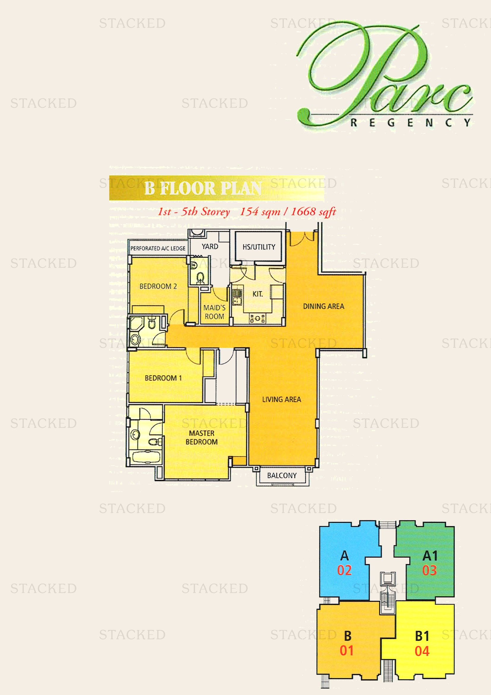 Stacked homes - Parc Regency Singapore Condo Floor Plans, Images And ...