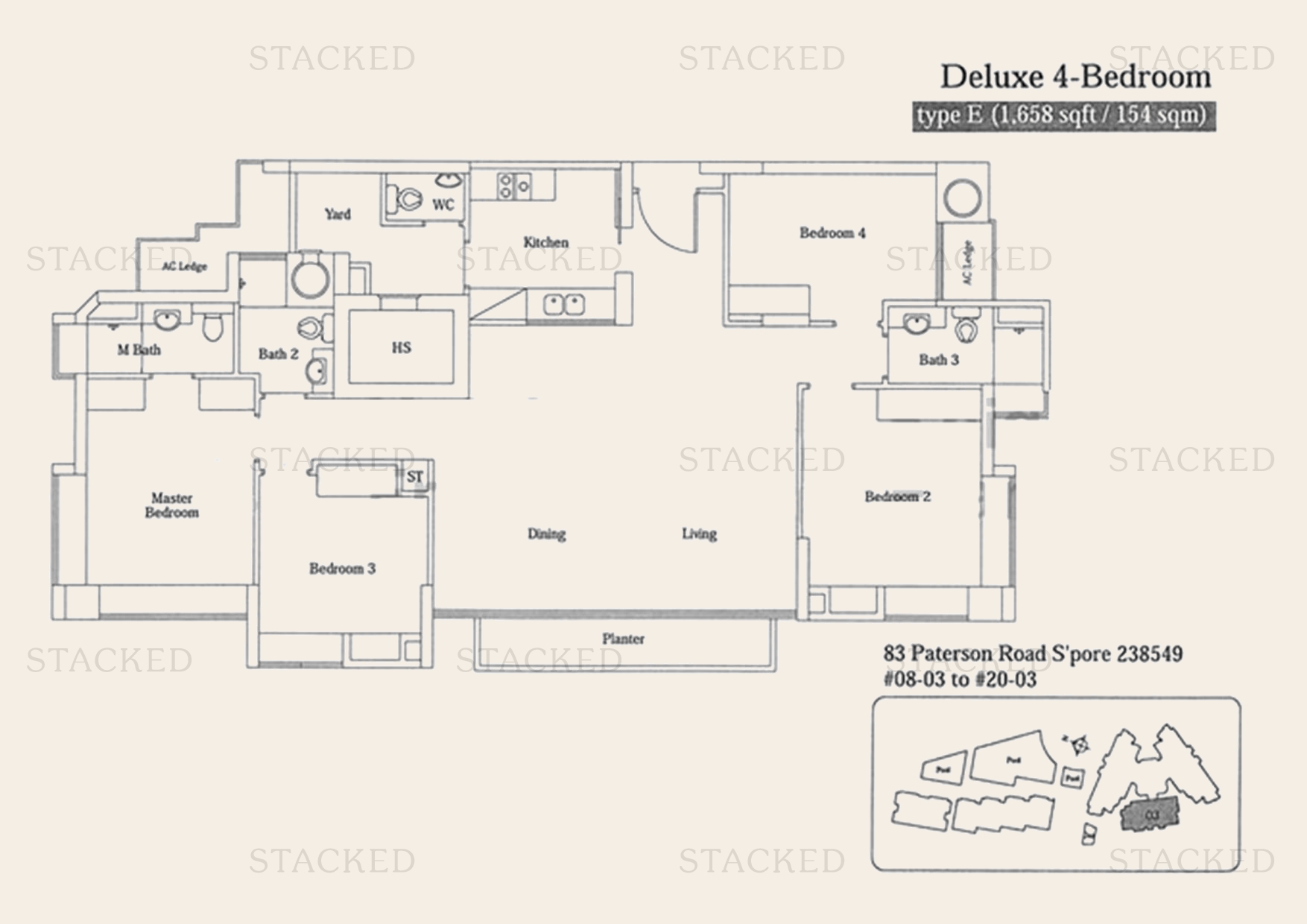 Stacked homes - Paterson Residence Singapore Condo Floor Plans, Images ...