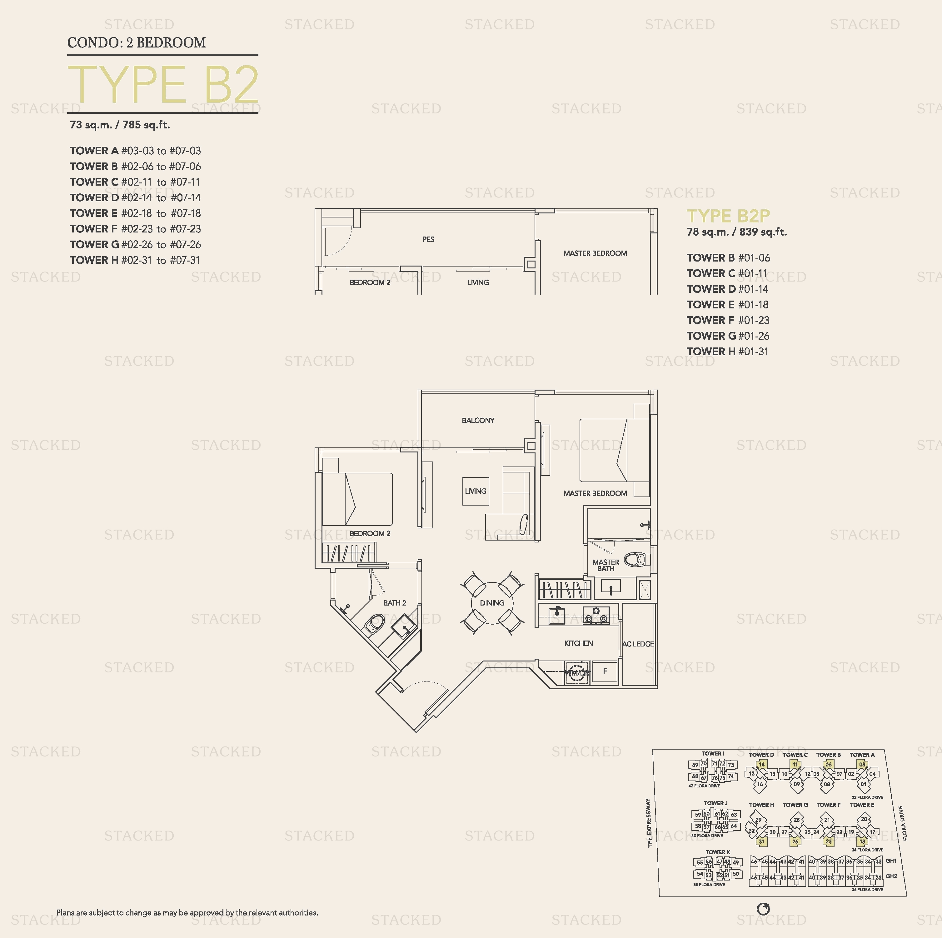 Stacked homes - Palm Isles Singapore Condo Floor Plans, Images And ...