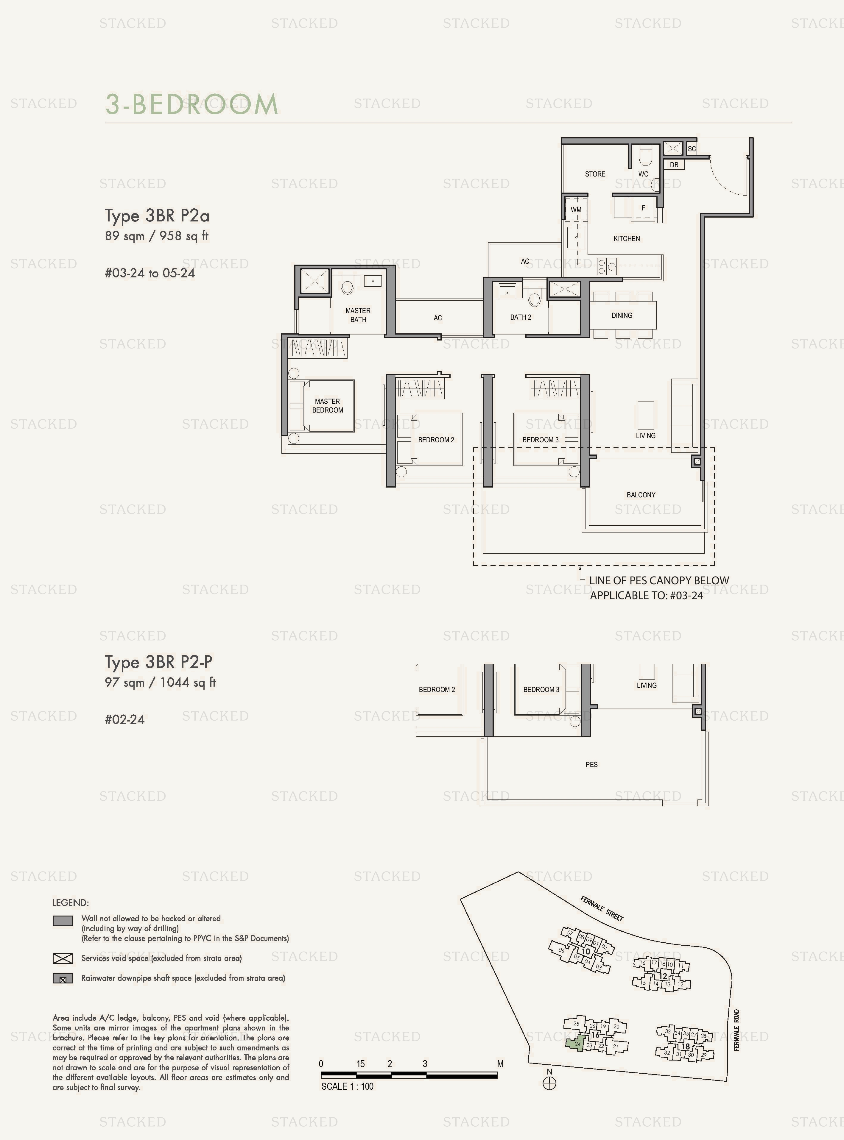 Stacked homes - Parc Botannia Singapore Condo Floor Plans, Images And ...