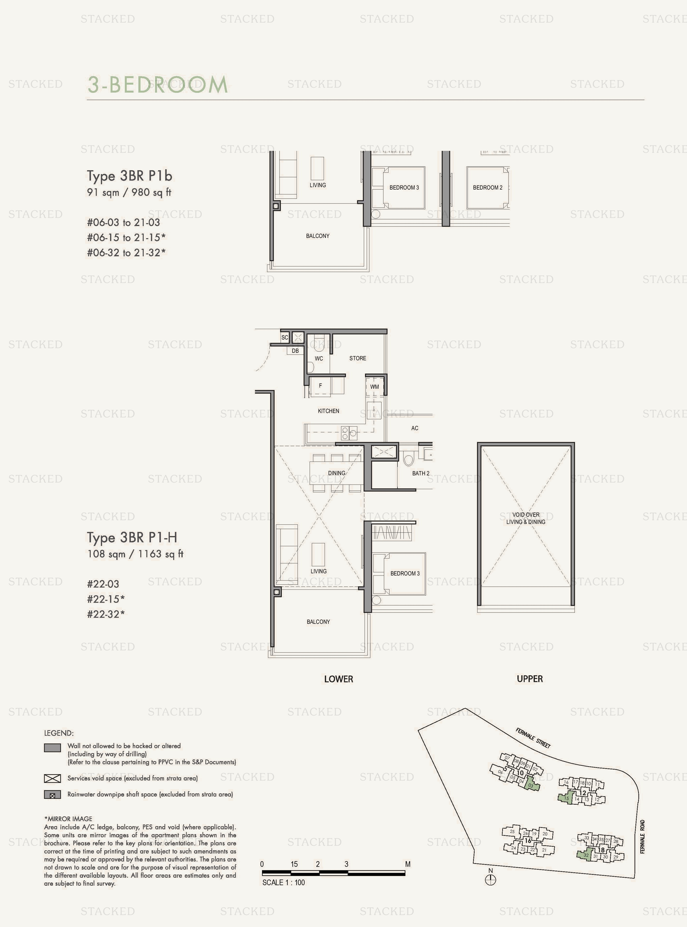 Stacked homes - Parc Botannia Singapore Condo Floor Plans, Images And ...